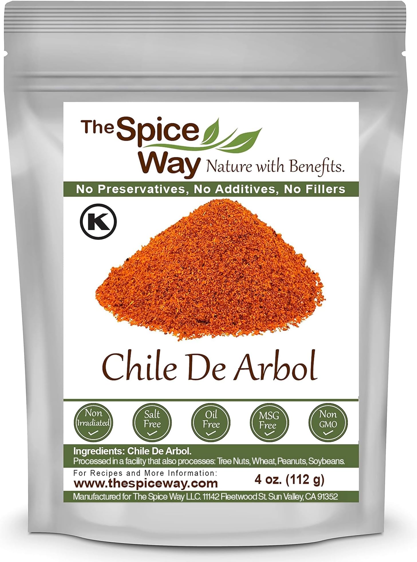 Amazon.com : Chili Pepper, Pasilla Powder - 4 oz Pouch : Grocery ...
