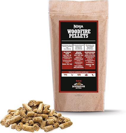 Ninja All-Purpose Wood Pellets 900g - Cherry, Maple, Oak Blend for ...