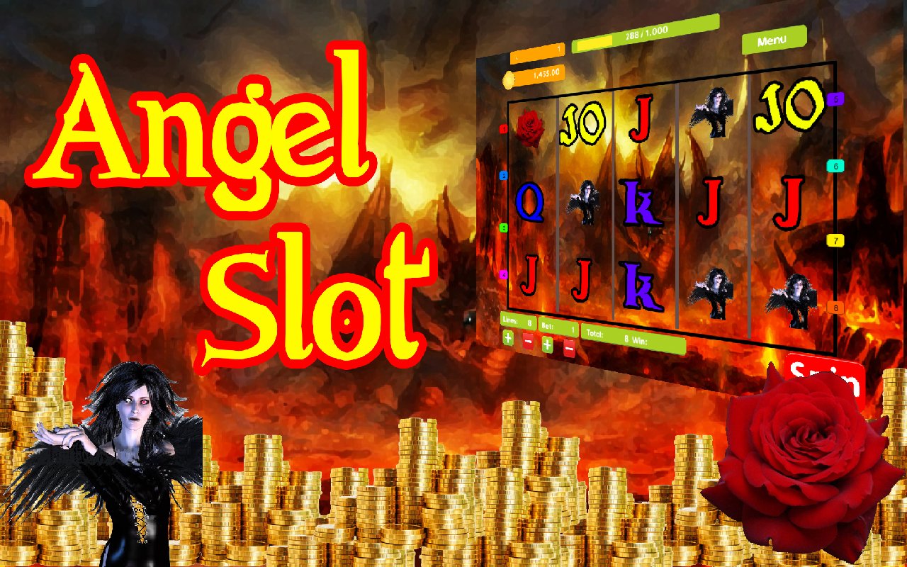Fallen Angel Evil Demon of Hell Progressive Jackpot Luck Vegas Casino ...