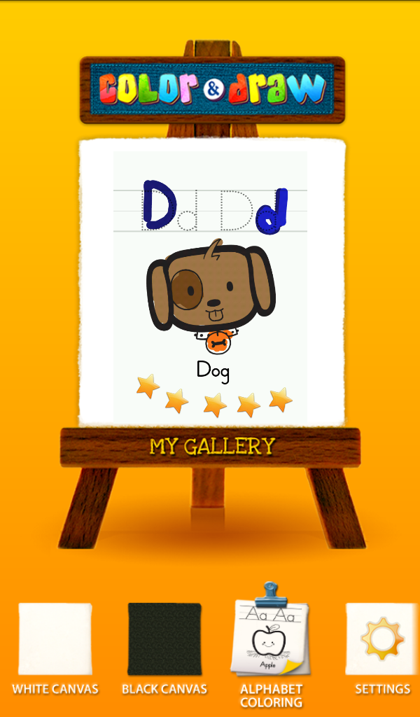 Alphabet Coloring - App on Amazon Appstore