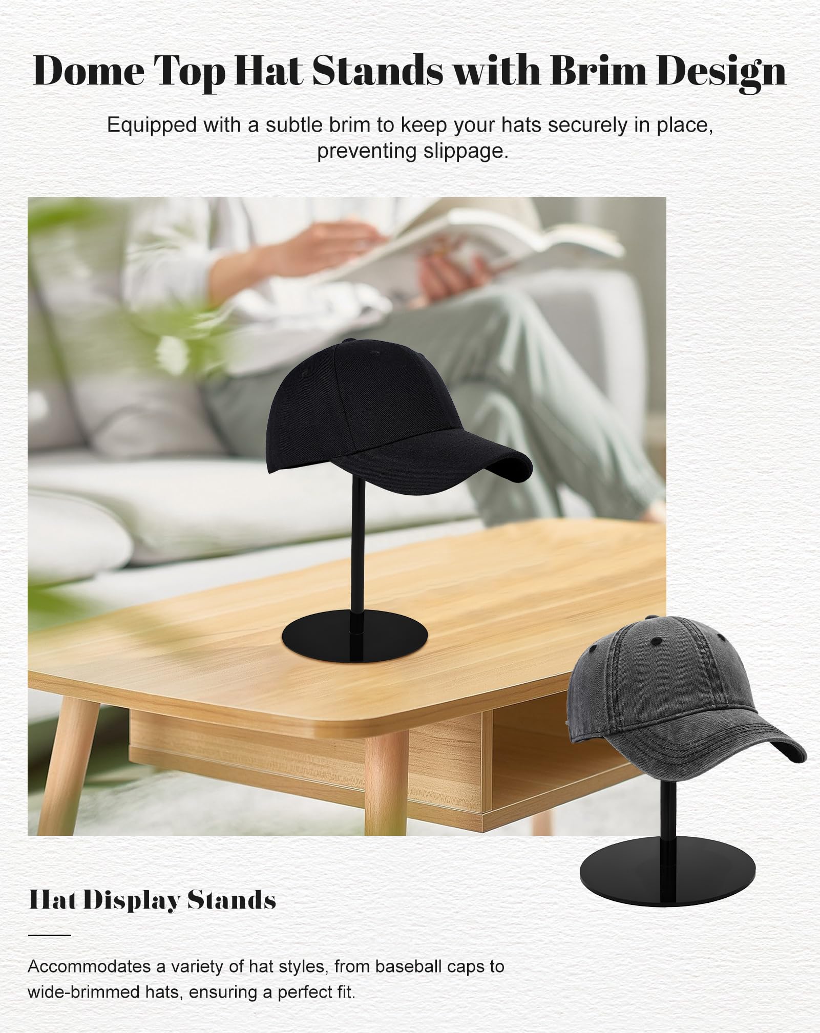 Small Acrylic Display Stands For Hats Acrylic Hat Display Stands For