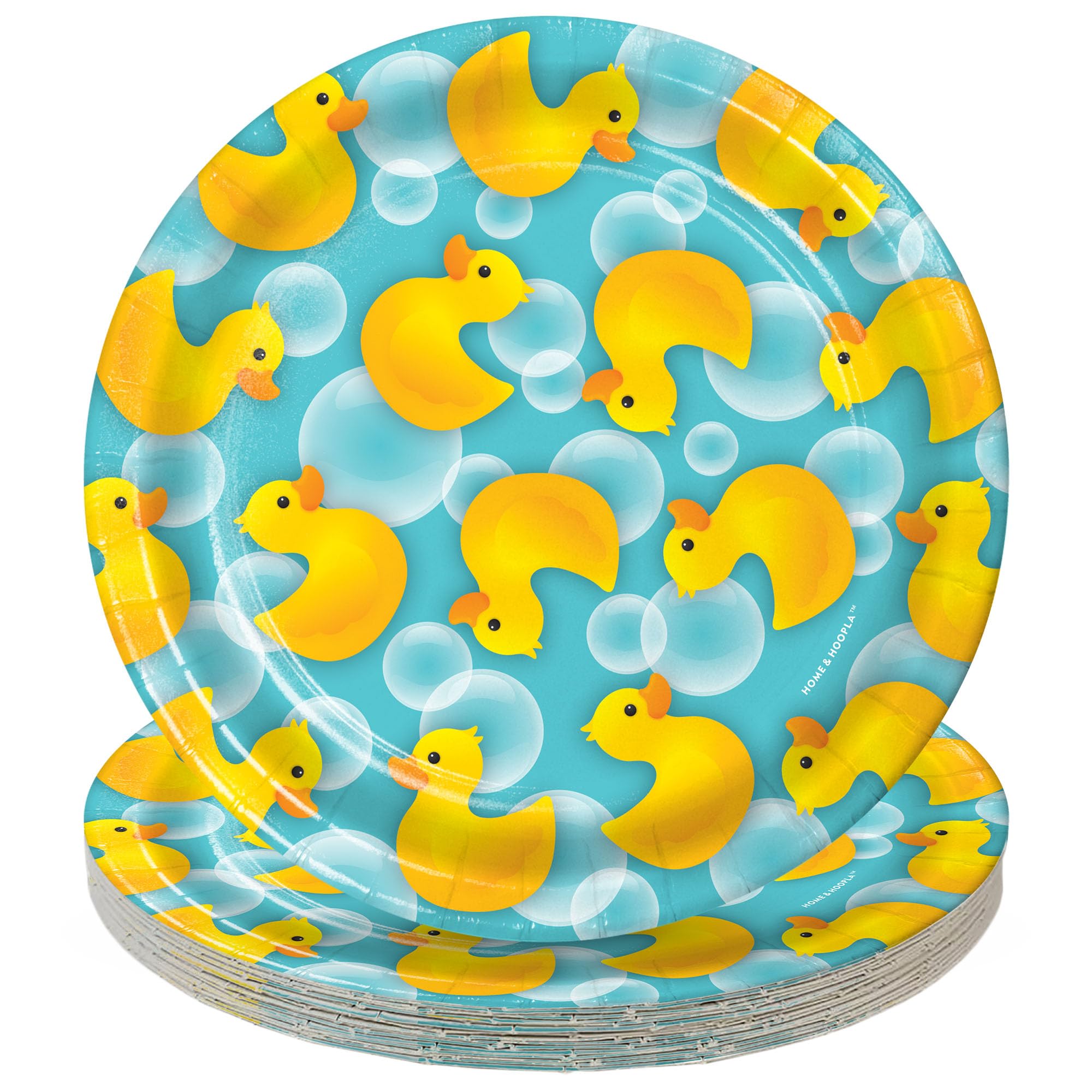 Amazon.com: HOME & HOOPLA Rubber Duck Party Supplies - Ducky Bubble ...