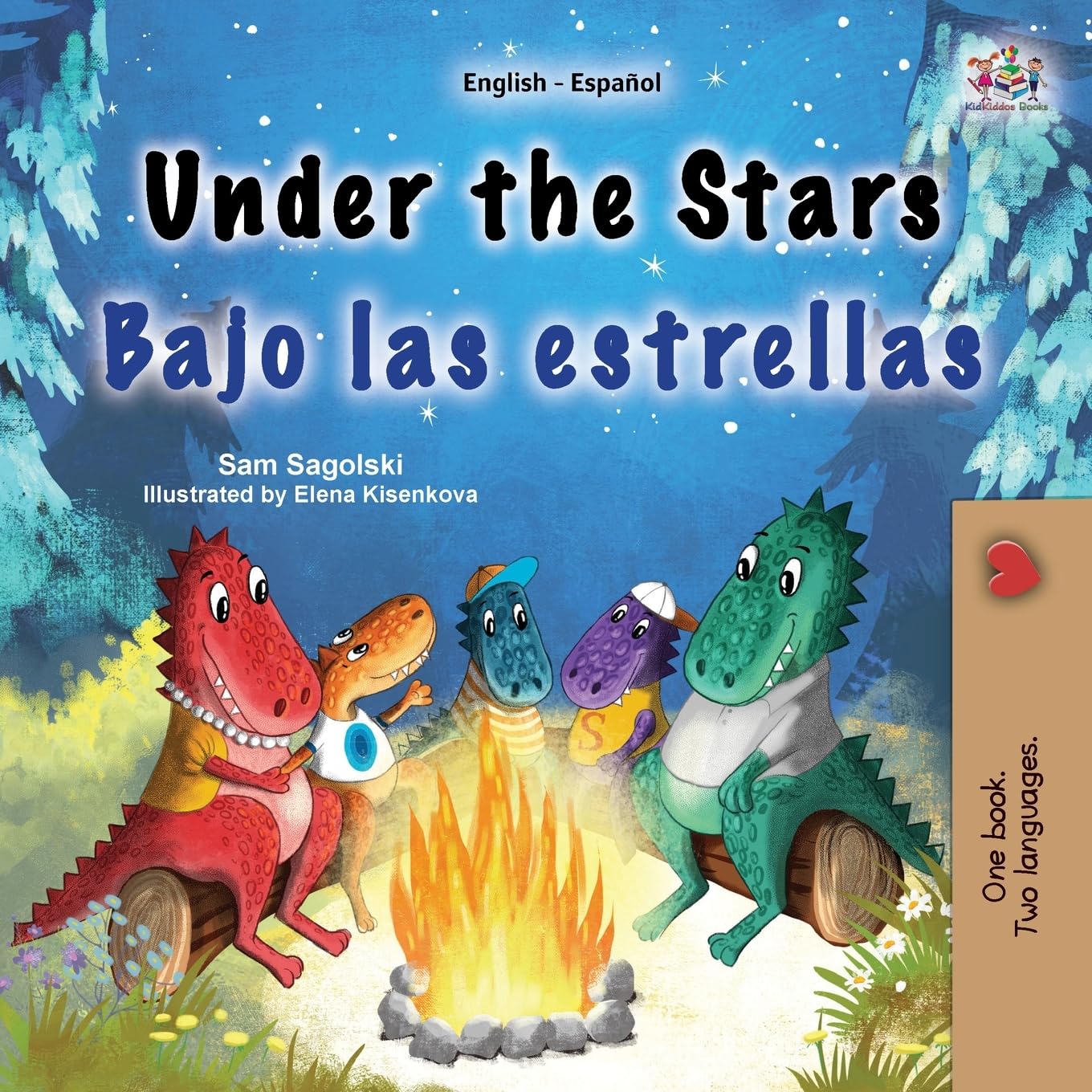 Under the Stars (English Spanish Bilingual Kids Book): Bilingual ...