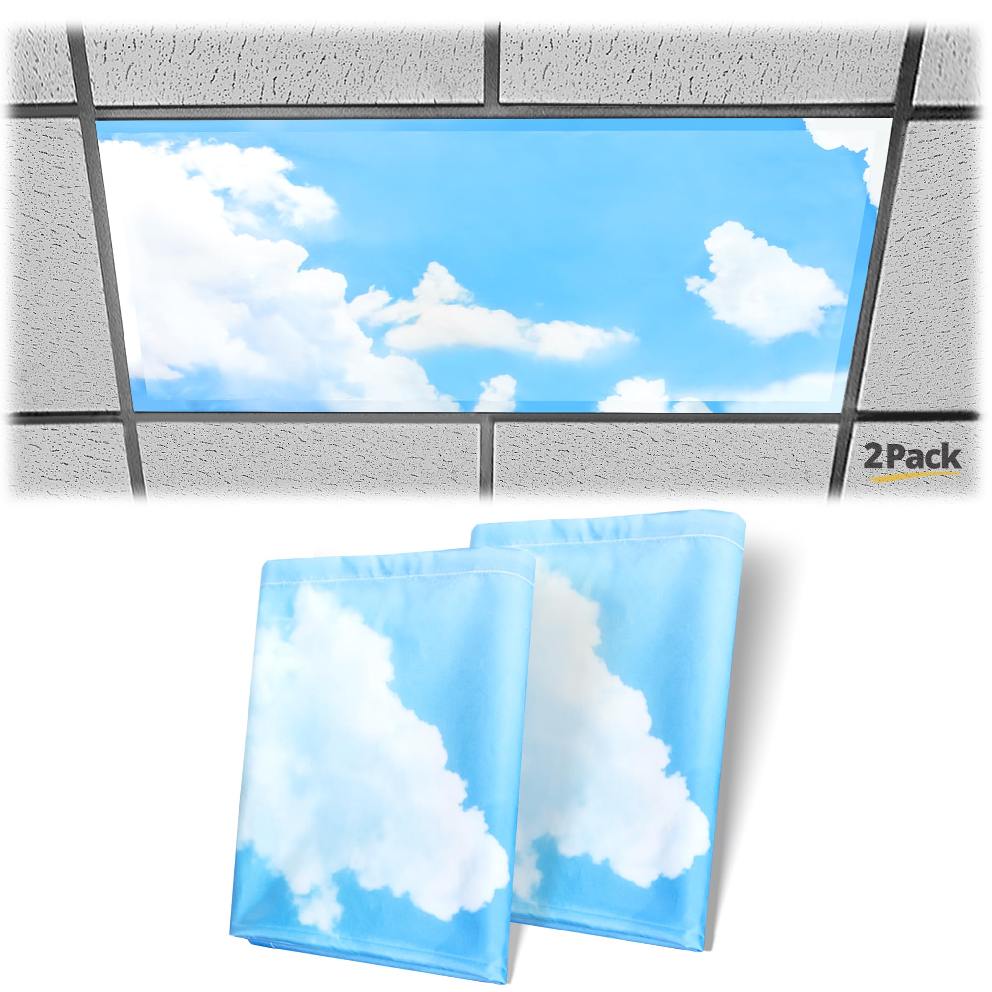 Snapklik.com : Betus 2 Pack Magnetic Light Covers For Standard 2x4 Feet ...