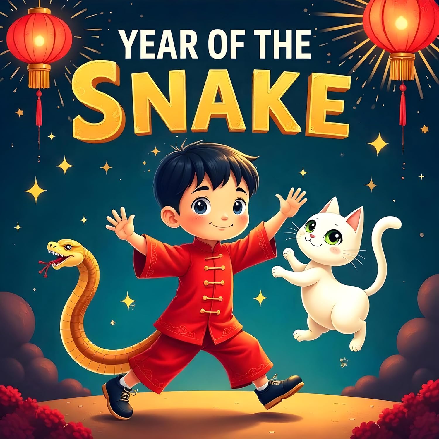 Amazon.com: Year Of The Snake Celebrating Chinese New Year 2025 : A Kid ...