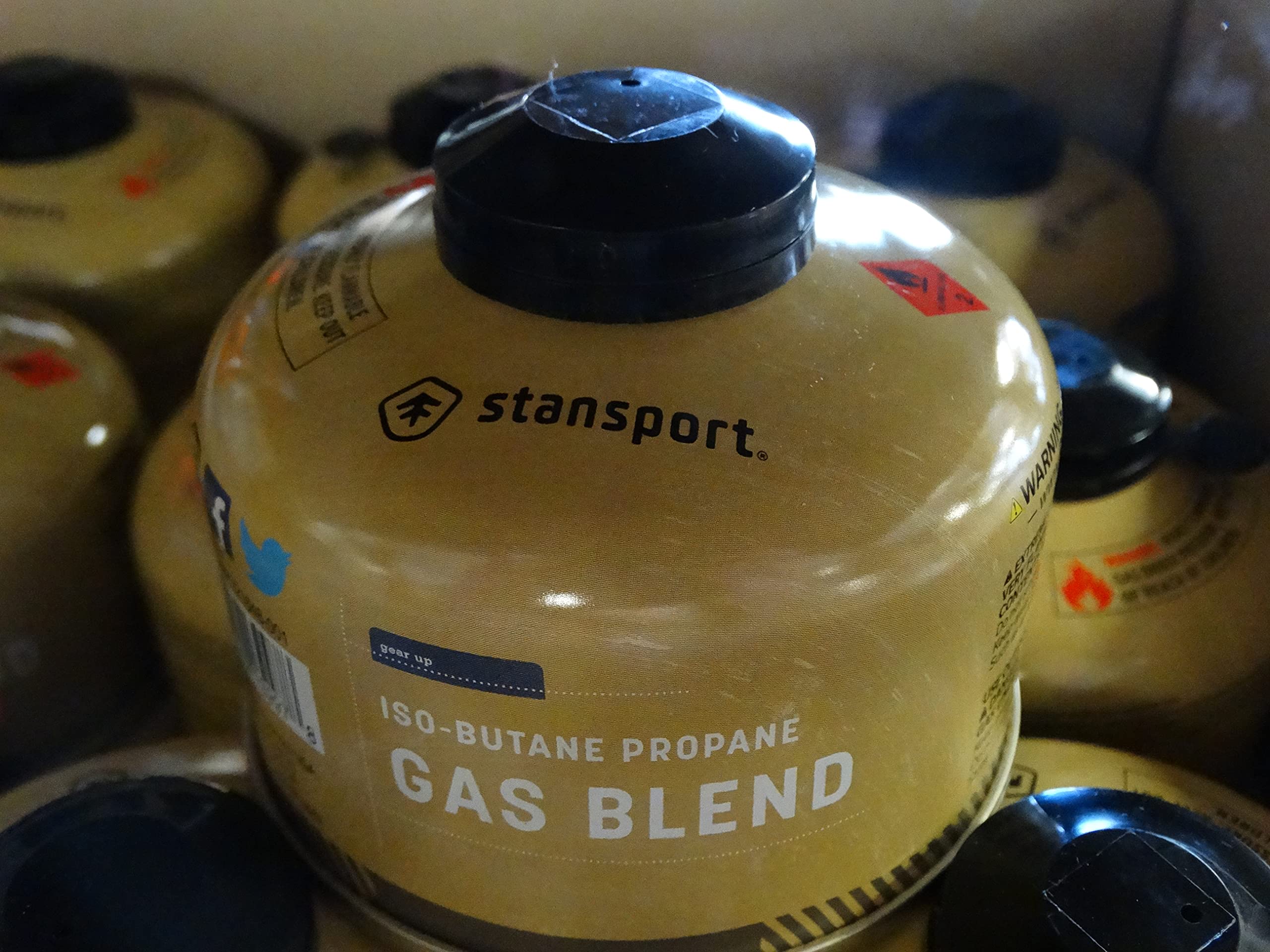 Stansport 184-4 Camping Cooking Stoves Fuel - ISO Butane Propane Gas ...