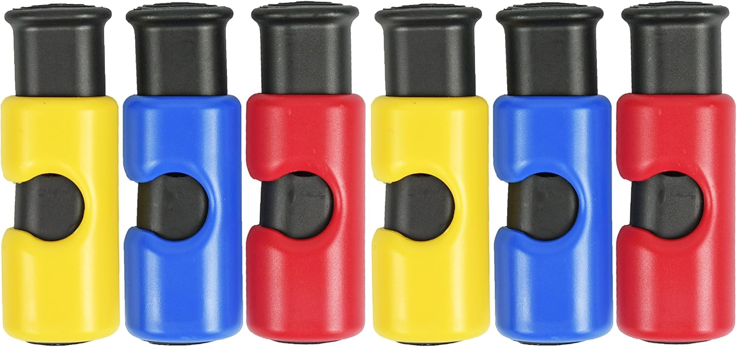 Amazon.com: Set of 6 Bread Bag Clips - Cinch Non-Slip Grip Easy Squeeze ...