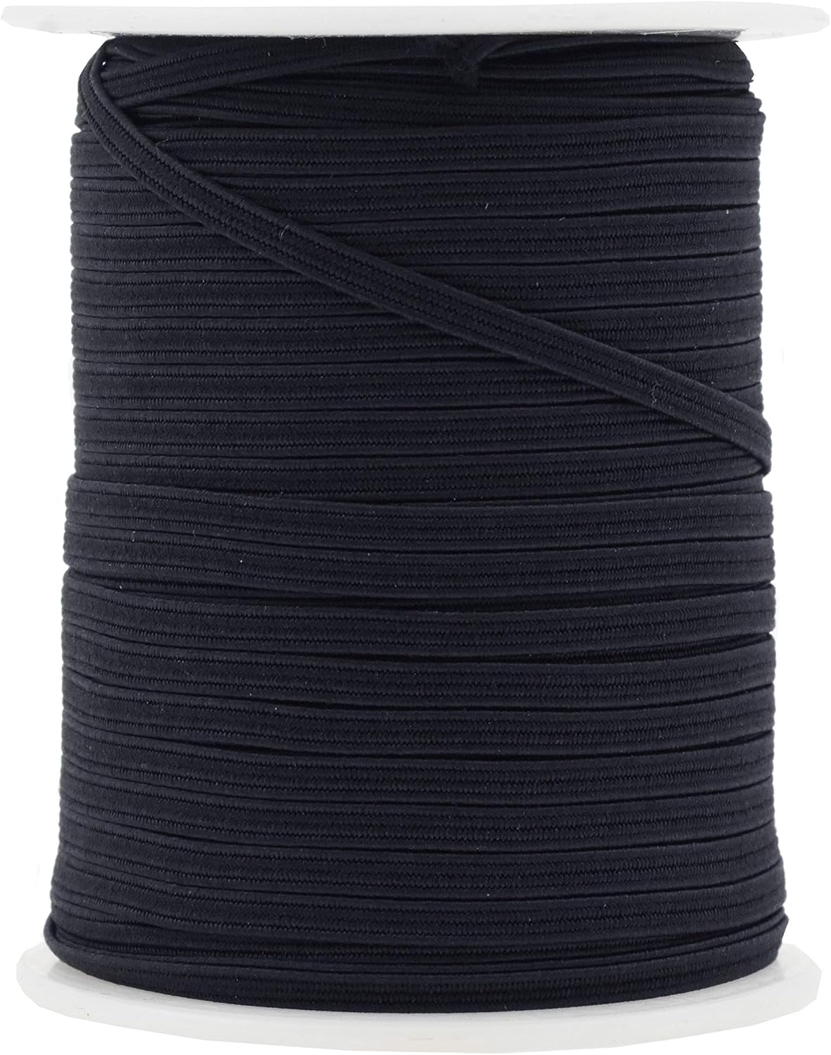 Amazon.com: Mandala Crafts 3mm 50 Yds Roll of Black Elastic Bands for ...