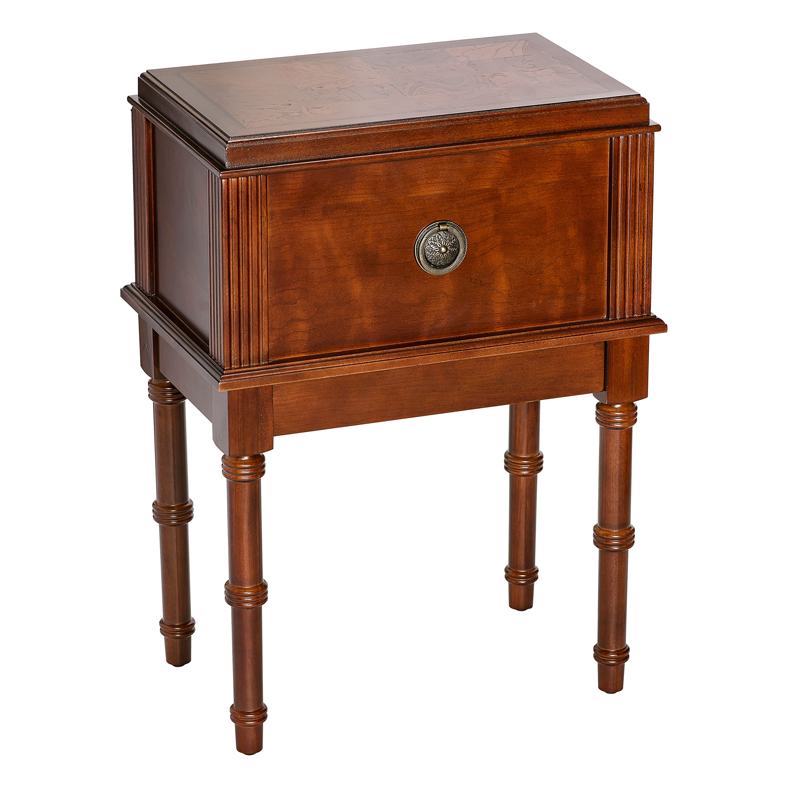 Antique Humidor Table Books