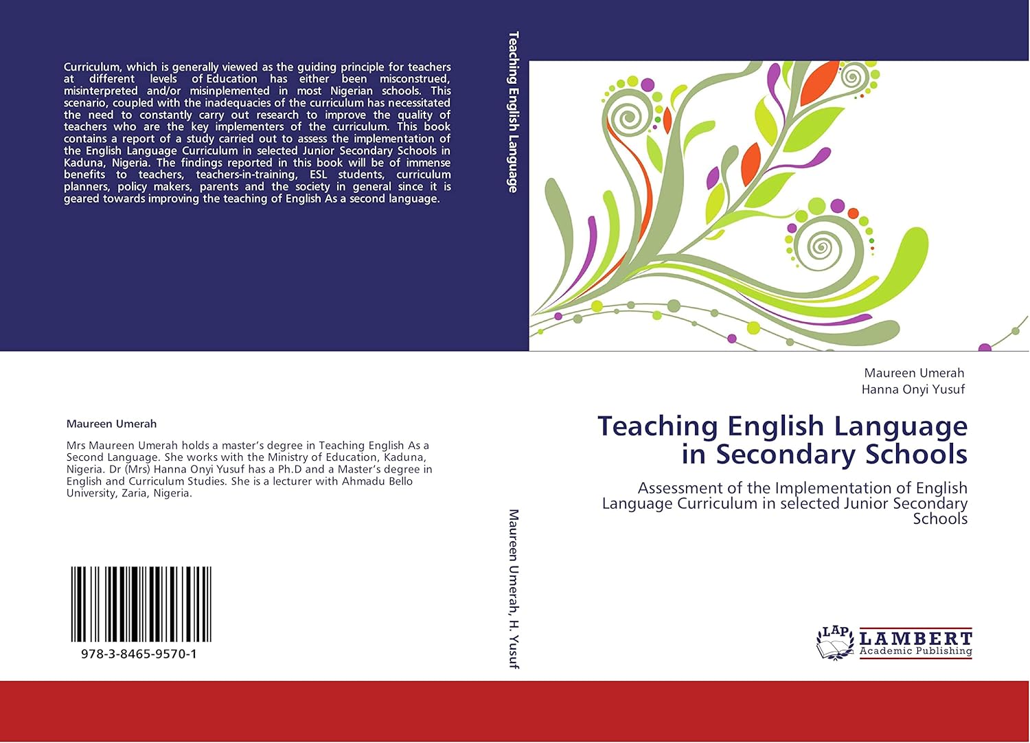 Teaching English Language in Secondary Schools: Assessment of the ...