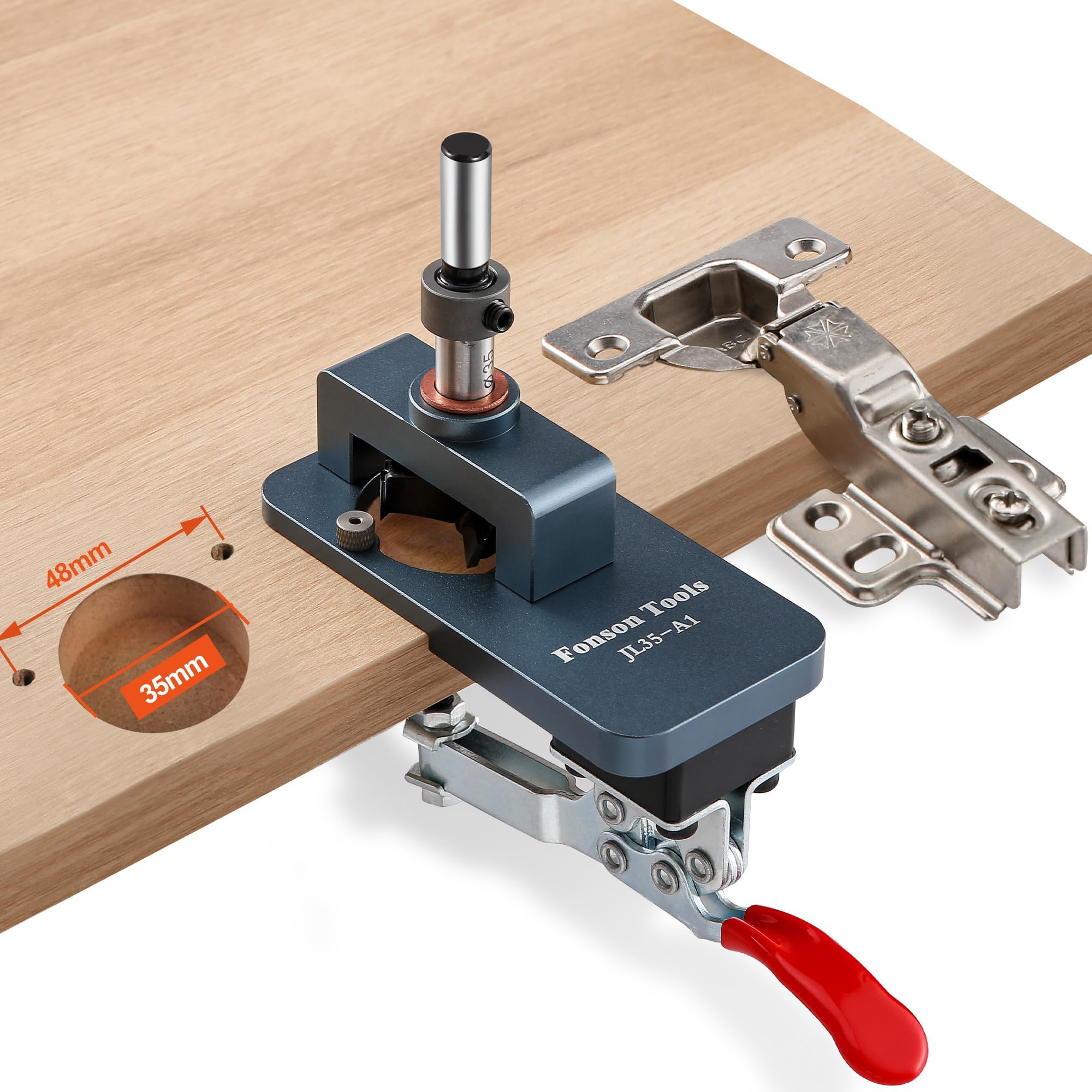 Free P&P - Jig For Mounting Plates And Hinges : Amazon.co.uk: DIY & Tools
