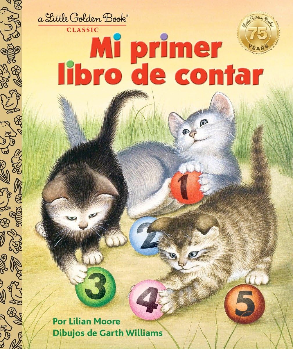 Amazon.com: Mi primer libro de contar (Little Golden Book) (Spanish ...
