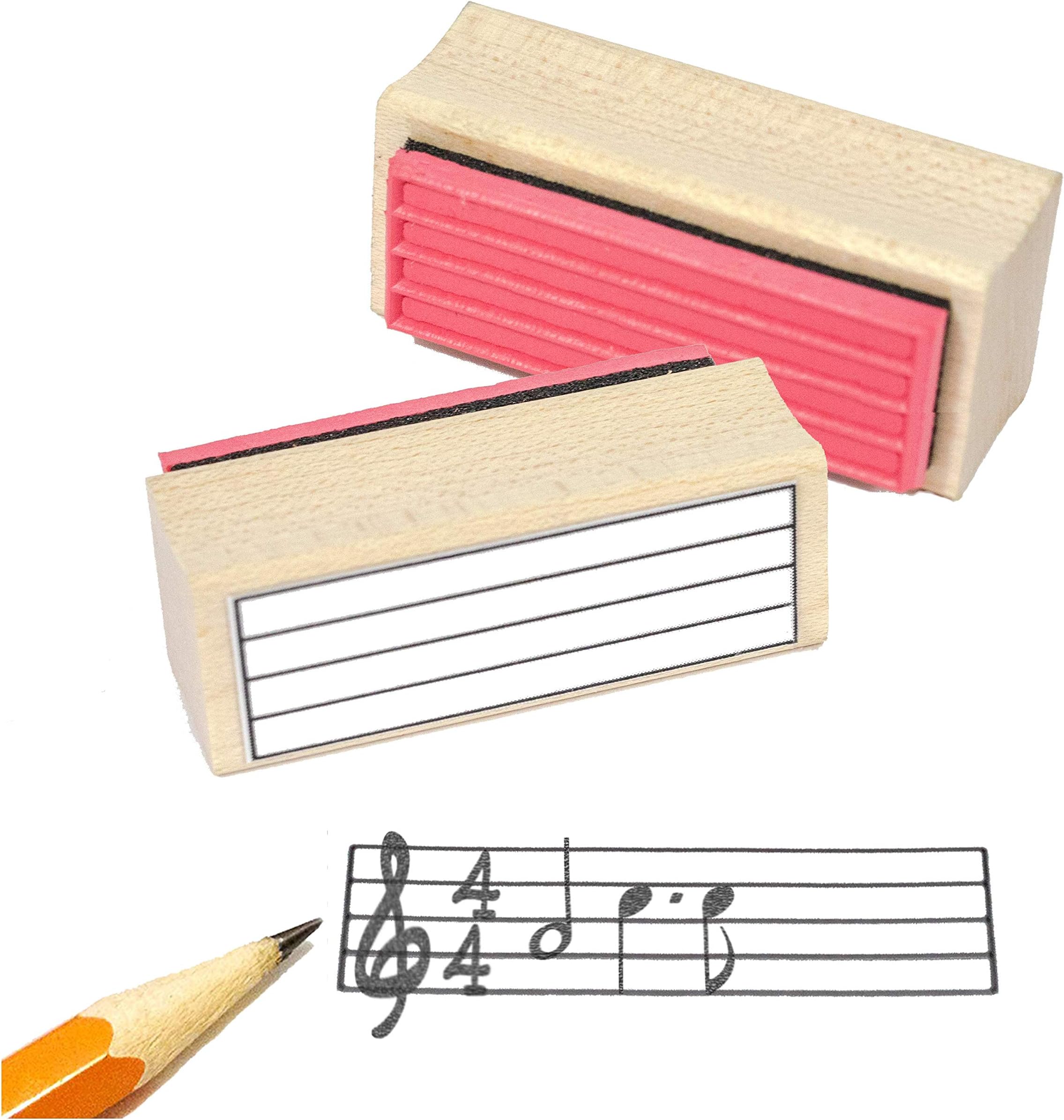 Amazon.com: Guitar Teacher Rubber Stamp Gift Pack. (4 Useful Stamps for ...