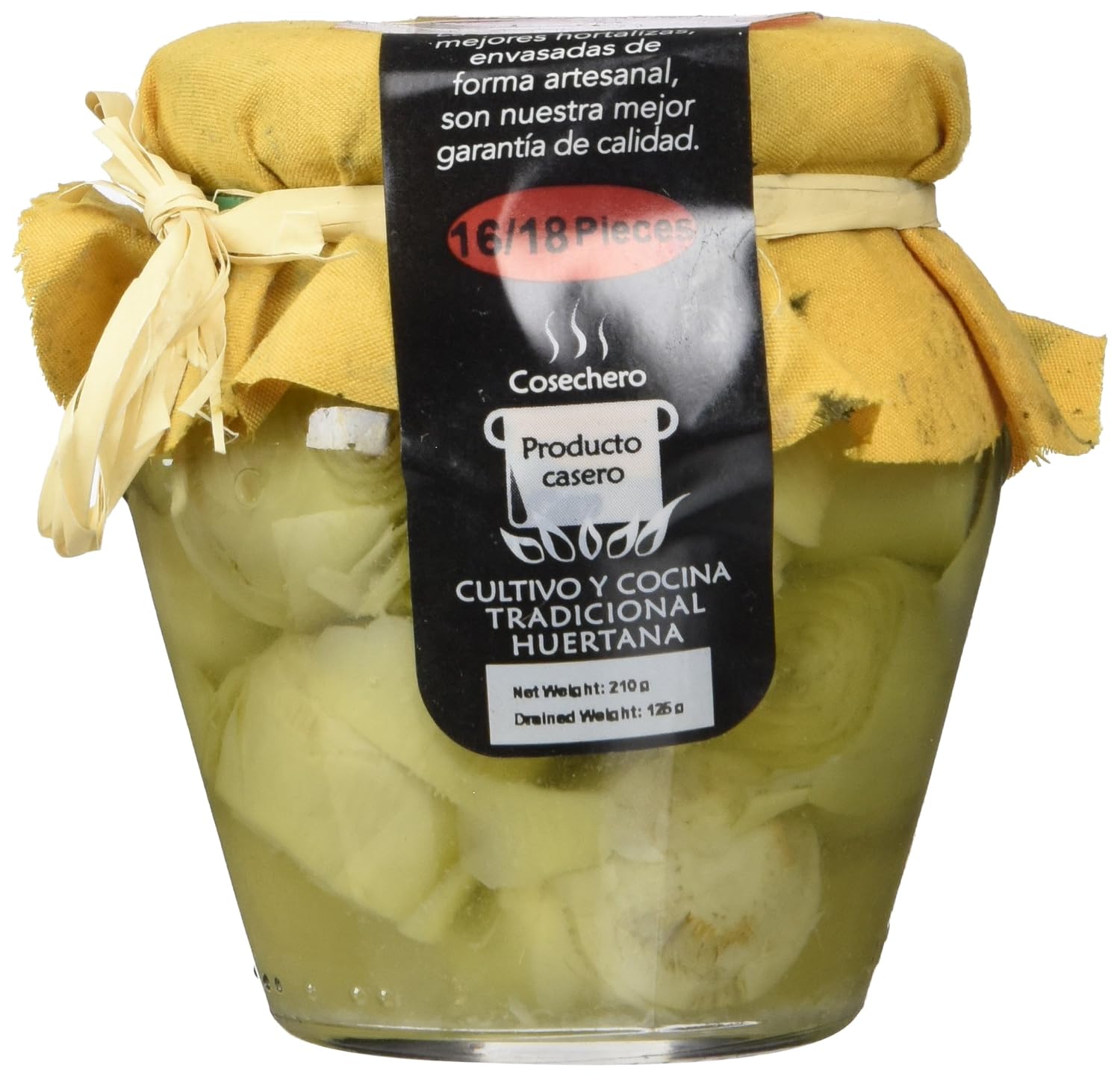 Amazon.com: Caprichos del Paladar Artichokes Hearts Caramelized, 210g ...