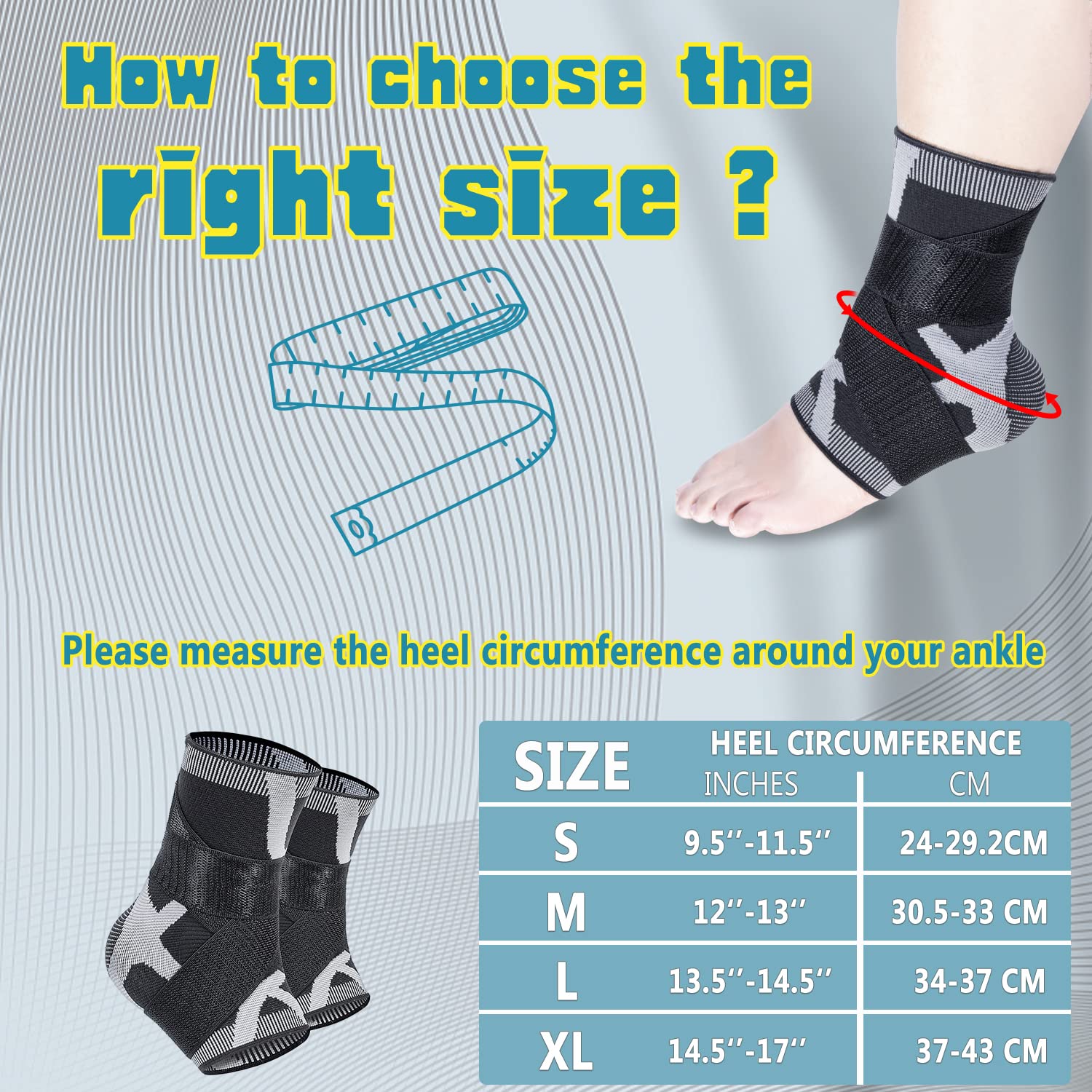How To Measure Ankle For Brace at Eldon Berthold blog