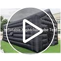Amazon.com : Large Black Inflatable Nightclub Cube Tent,Inflatable ...