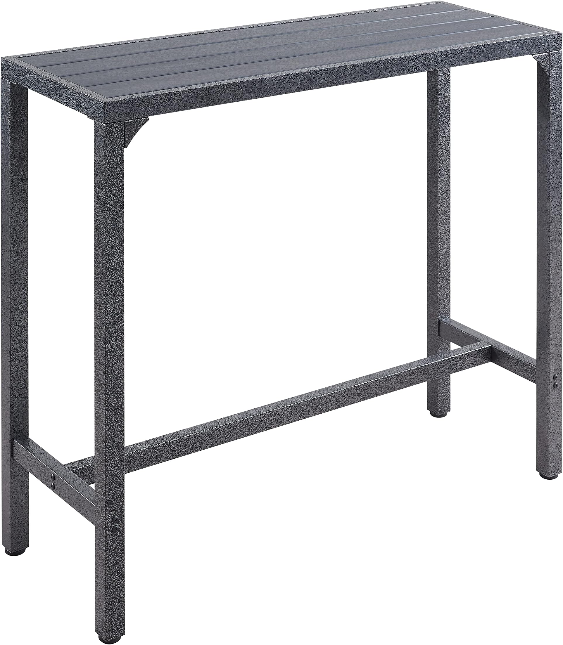 Amazon.com: Virvla Outdoor Bar Table 53'' Patio Table Pub Height Dining ...