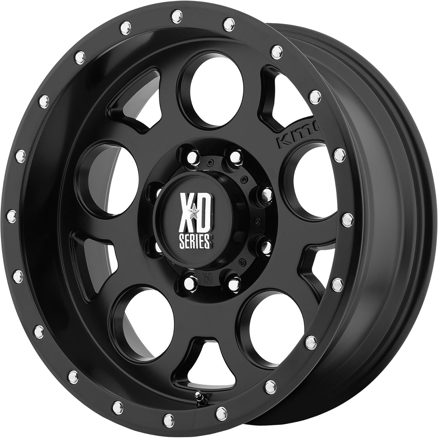 Amazon.com: XD Series by KMC Wheels XD126 Enduro Pro Satin Black Wheel (18x9"/6x139.7mm, -12mm ...