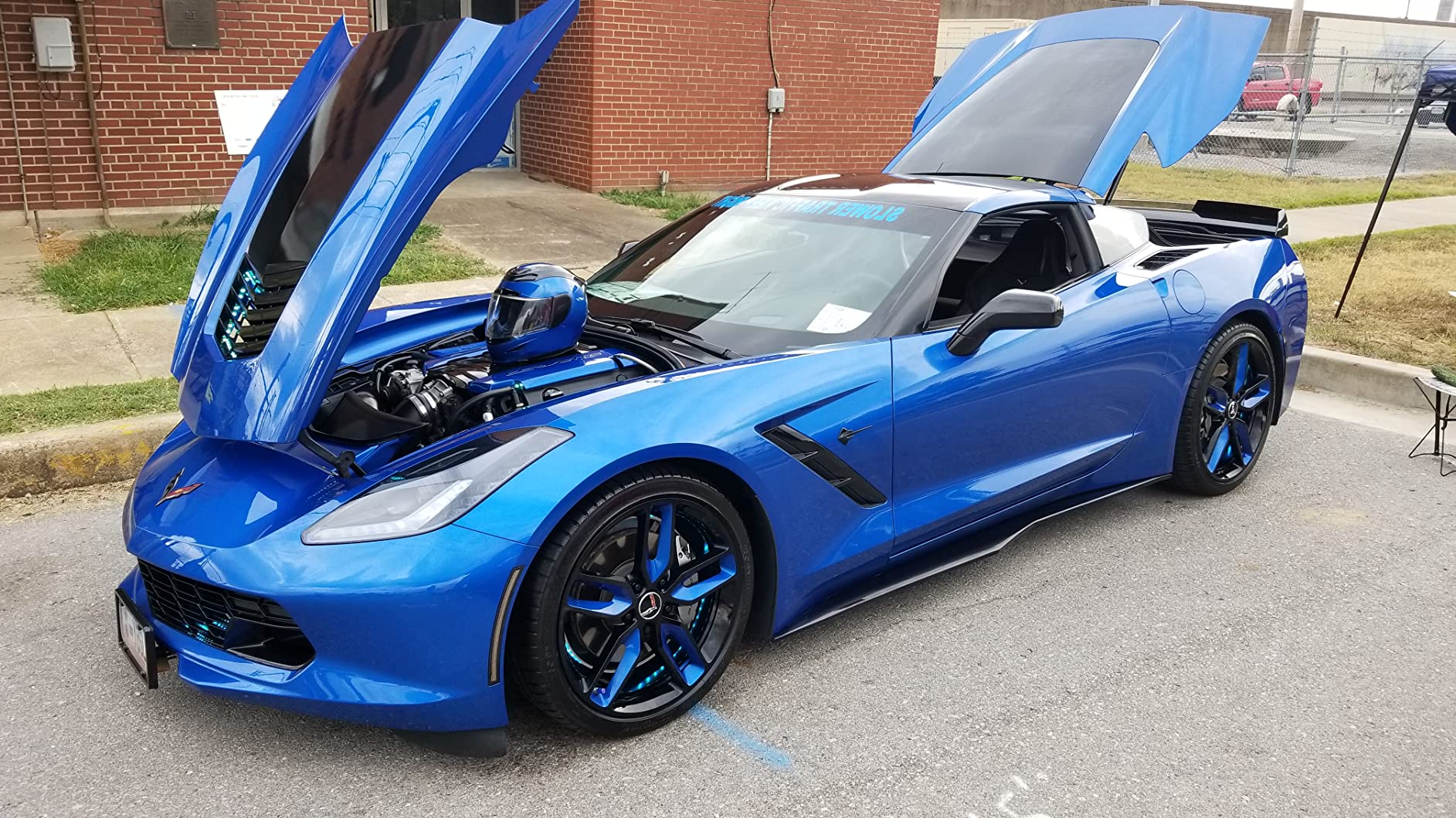 Amazon.com: Mishimoto MMTS-VET-180 2014+ Chevrolet Corvette C7 Racing ...