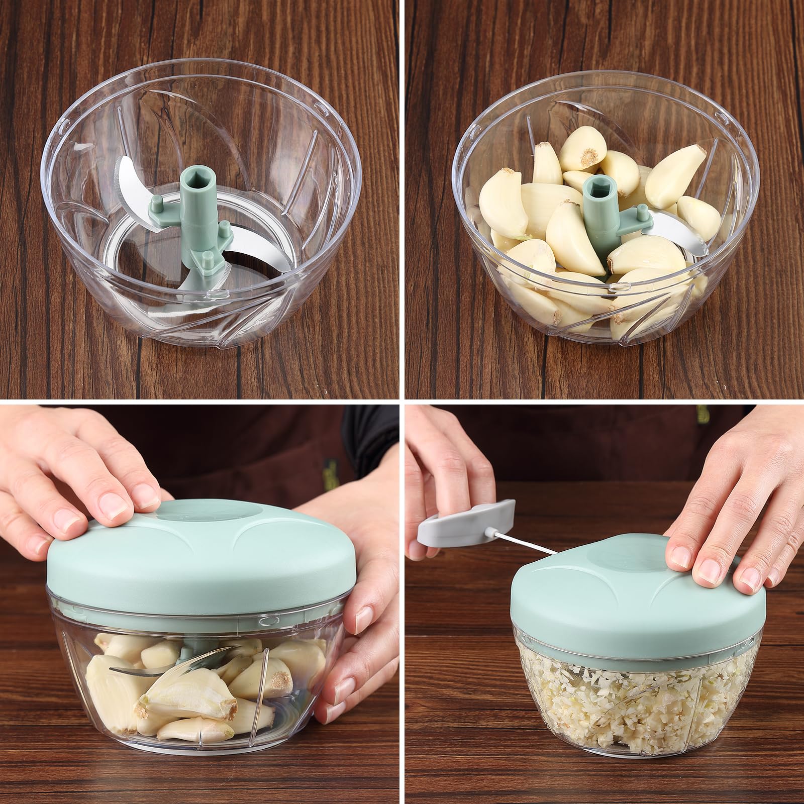 Snapklik.com : DOSMAMZ Hand Pull String Vegetable Chopper Food ...
