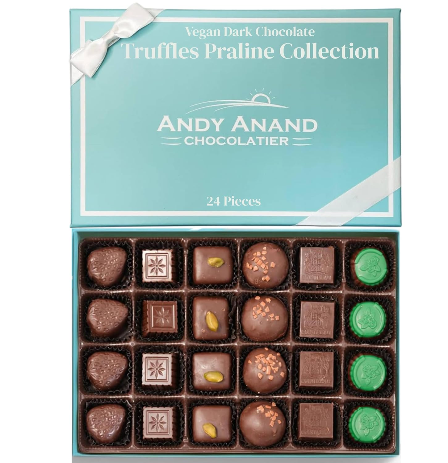 Amazon.com : Andy Anand Luxury Vegan Dark Chocolate Gluten Free ...