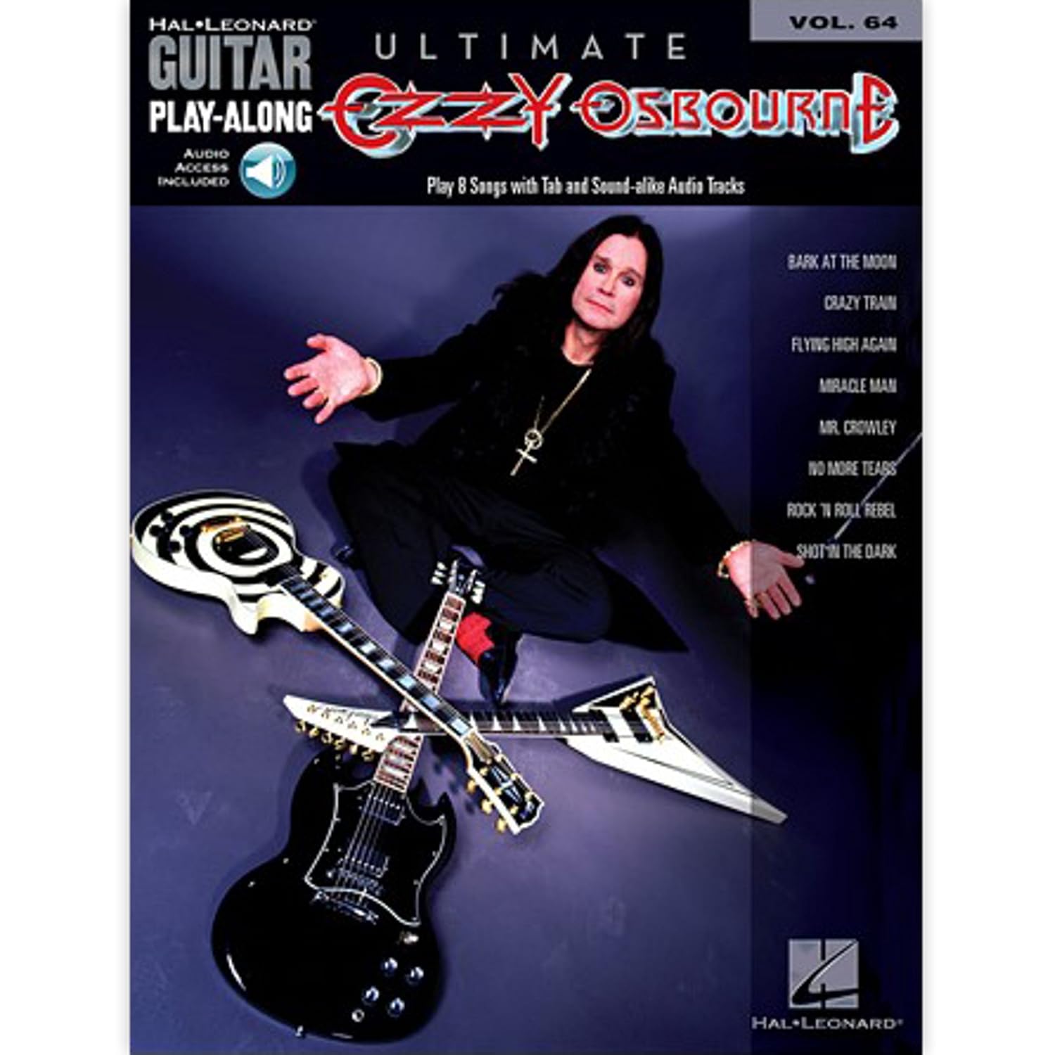 Amazon.com: Ozzy Osbourne: Hal Leonard Guitar Play-Along Volume 64 ...