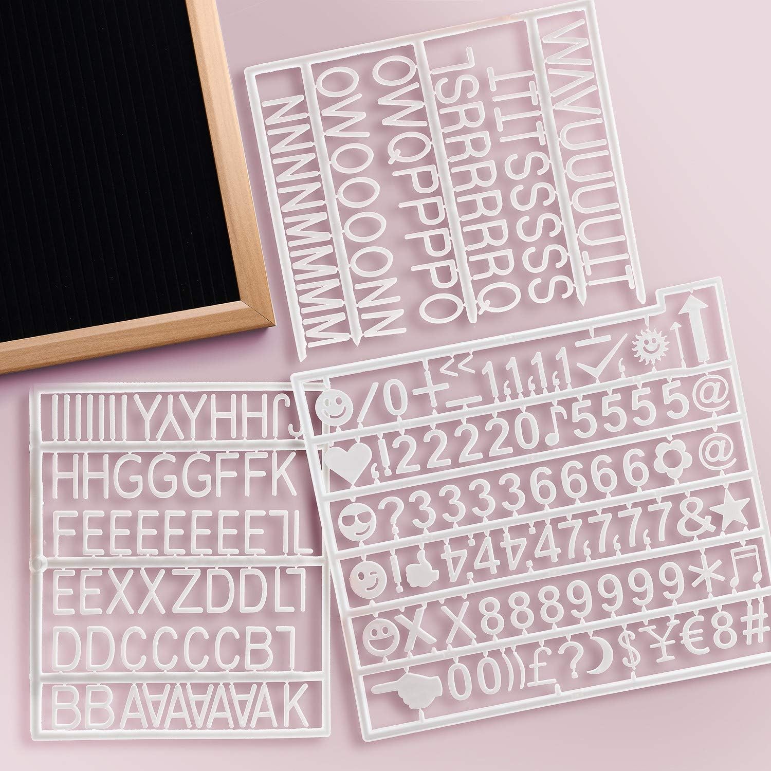 Buy Quartet Felt Letter Board with Letters and Numbers, 10x10 Small ...