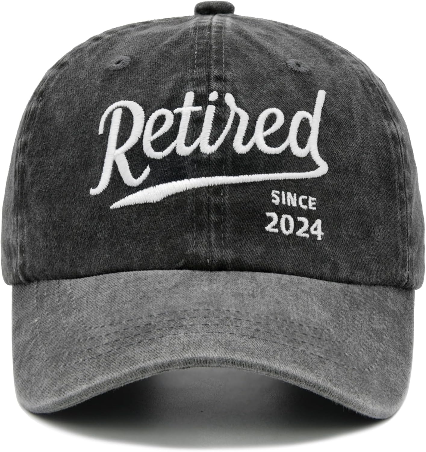 Waldeal Retired Since 2024 Hat, Retirement Gifts for Men Women, Washed ...