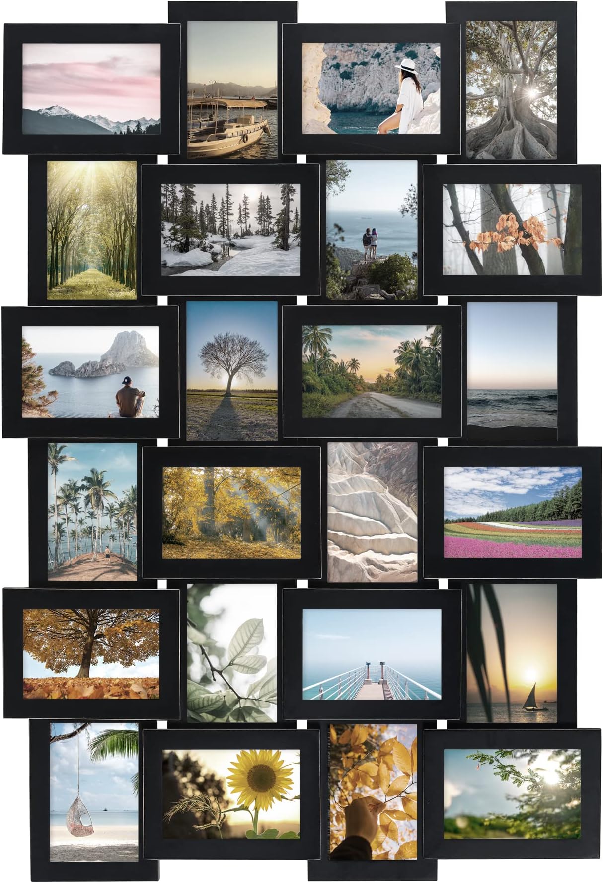 Amazon.com - QUTREY 20 Openings Collage Frame Set of 2 and 8 Openings ...