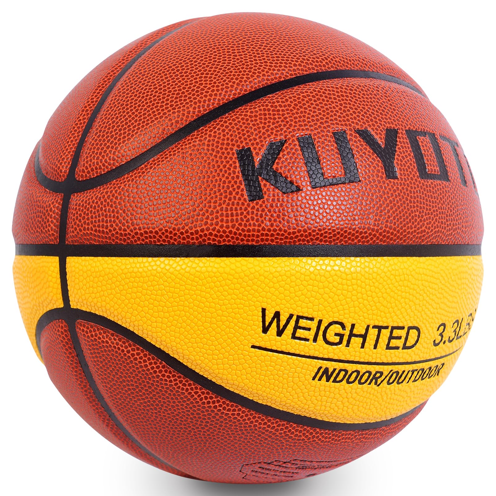 Snapklik.com : KUYOTQ 3.3lbs Weighted Basketball Composite Size 7 ...
