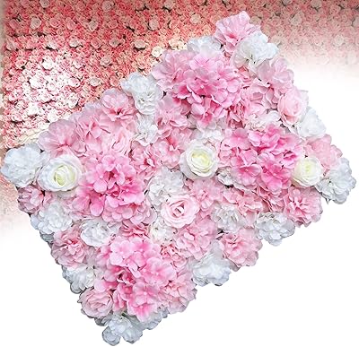 Amazon.com: Efavormart 4 PCS Pink & Dusty Rose Silk Hydrangea Flower ...