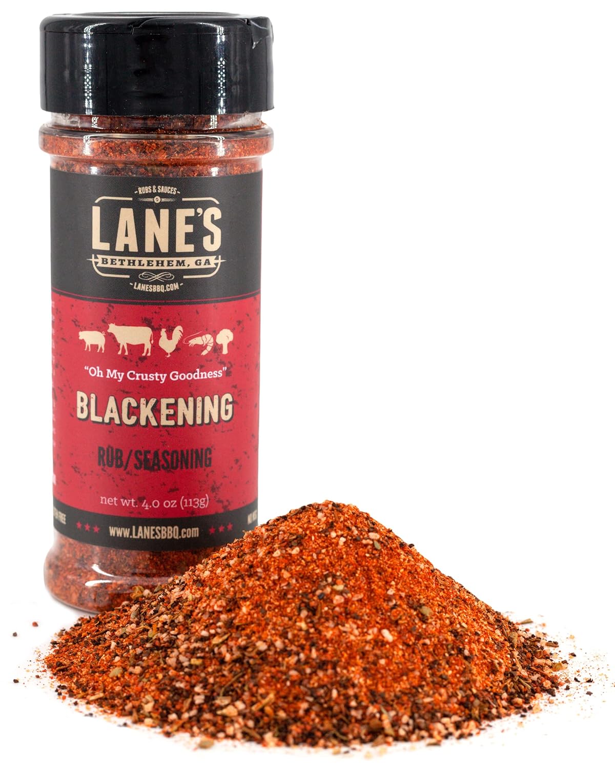 Amazon.com : Lane's Blackened Seasoning - Premium All Natural ...