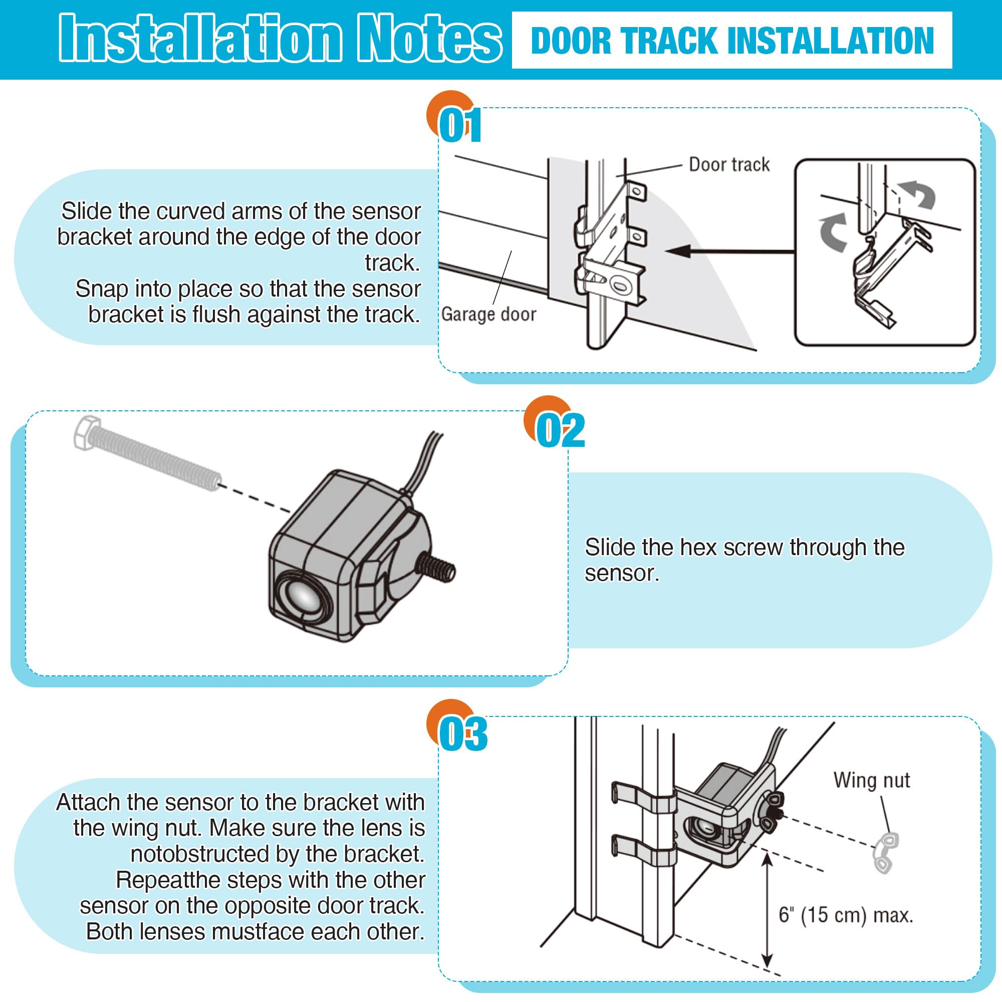 Garage Door Safety Sensor Diagram