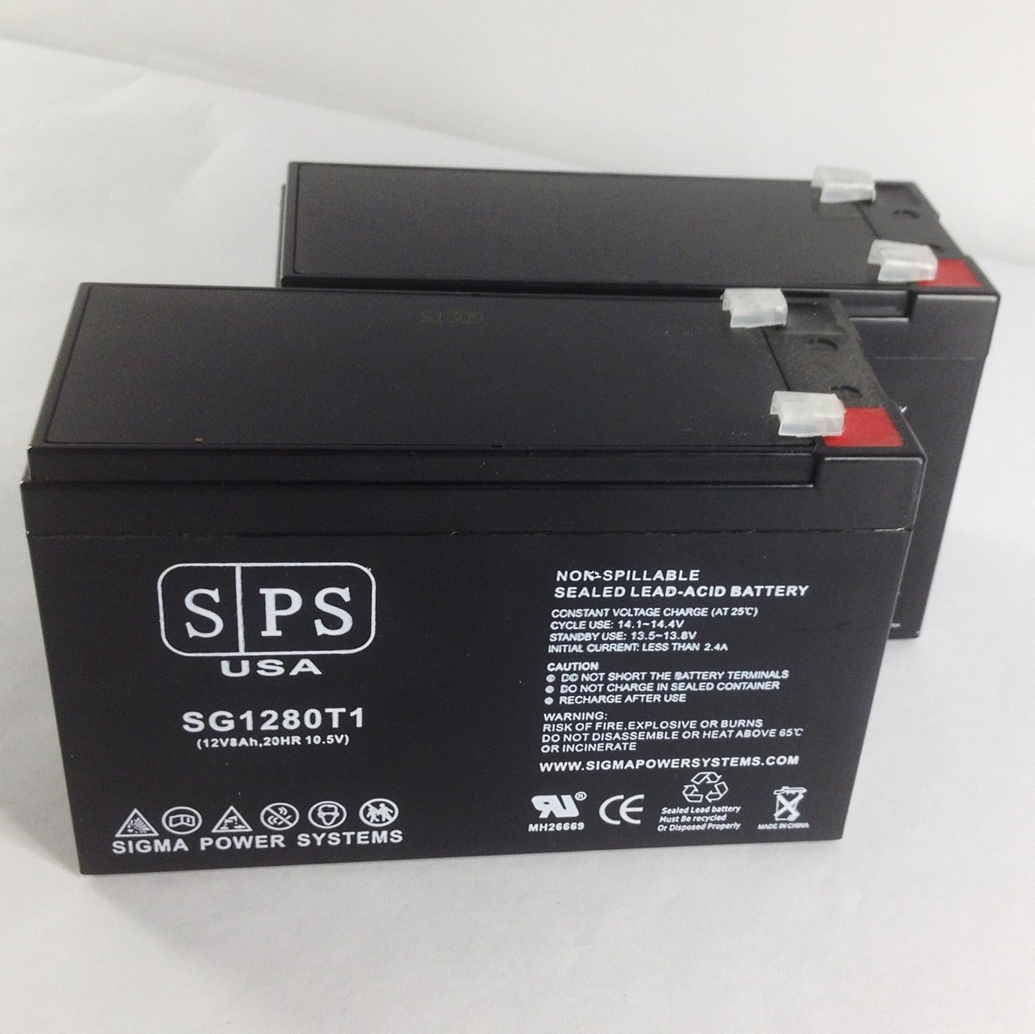 Amazon.com: SPS APC Smart-UPS 3000VA USB RM (DLA3000RM2U) 12V 8Ah UPS ...