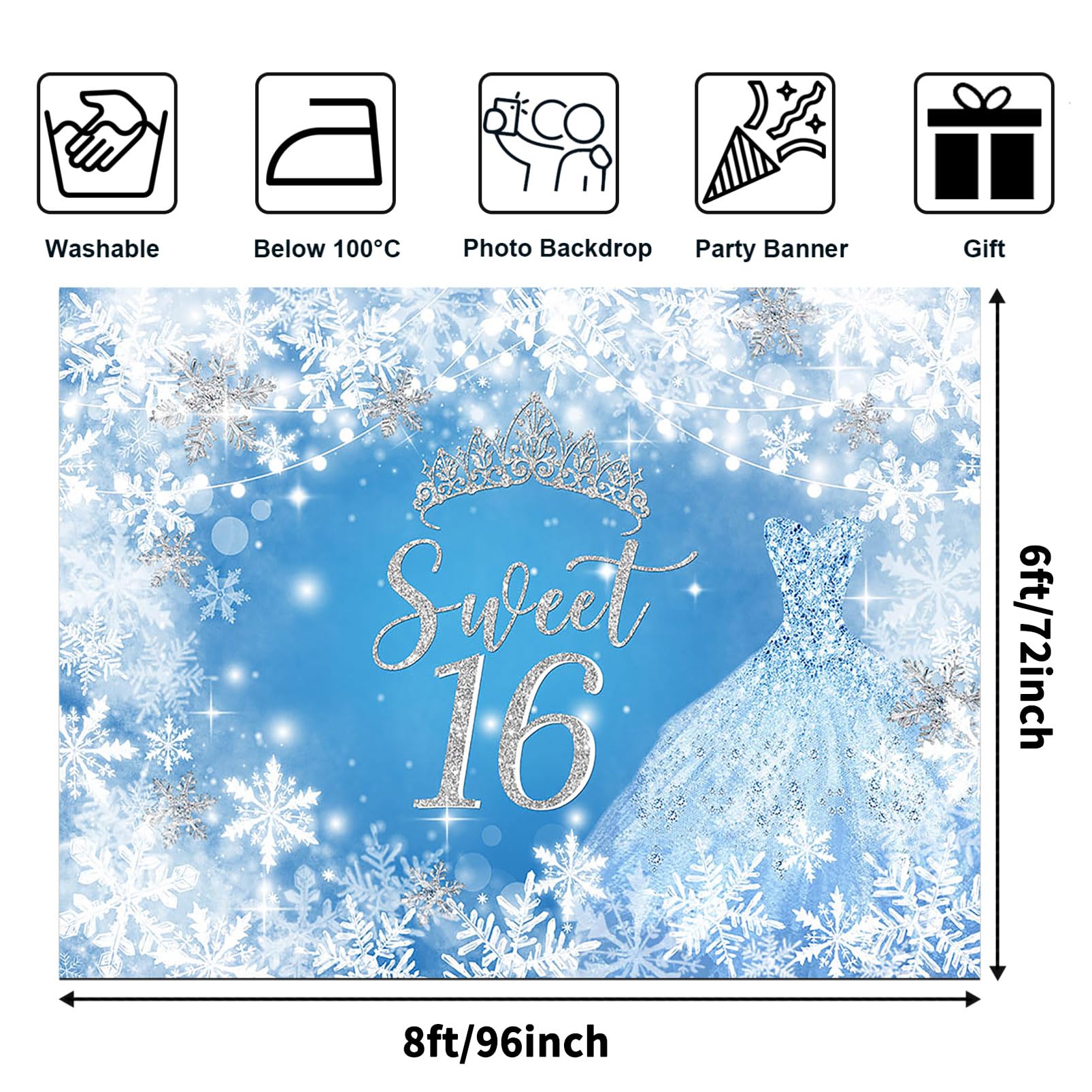 Back Drop Sweet 16 Invitation HALLOWEEN Backdrop, Photo Step Repeat,