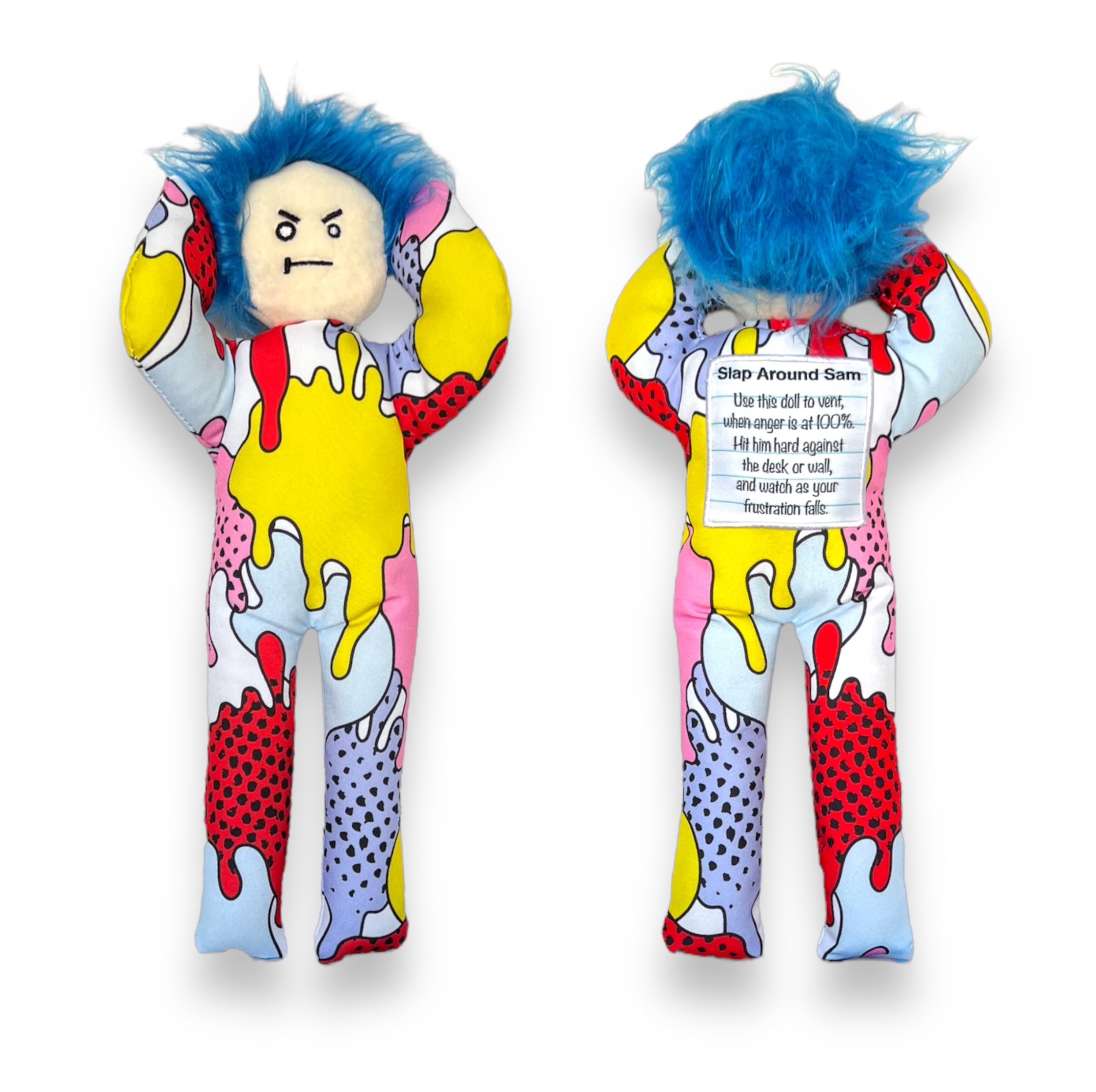 Amazon.com: Funny Gag Gift - Stress Relief - Slap Around Sam Doll - for ...