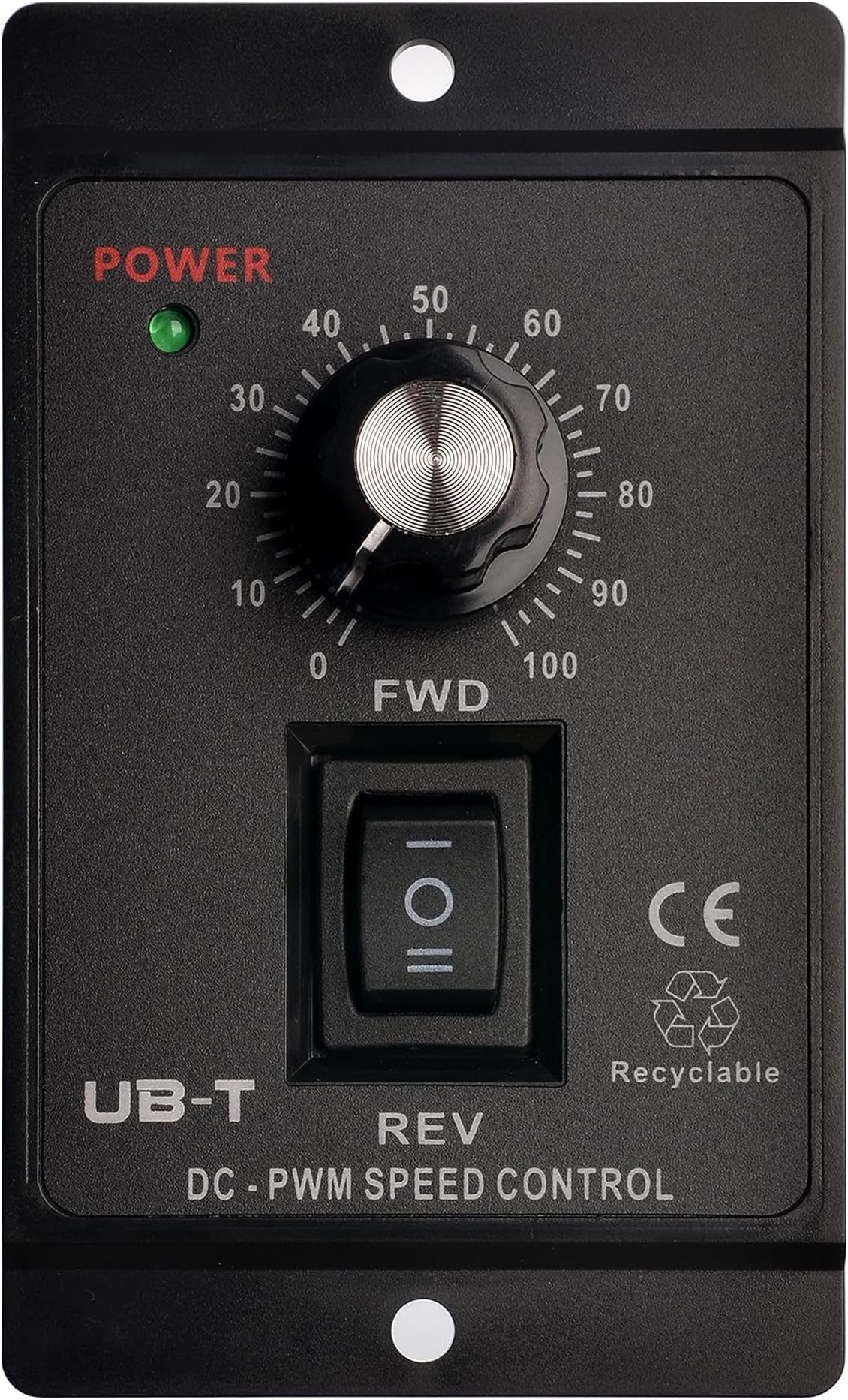 Amazon.com: QWORK AC 110V 400W Knob Motor Speed Controller, 2 Pack DC 0 ...