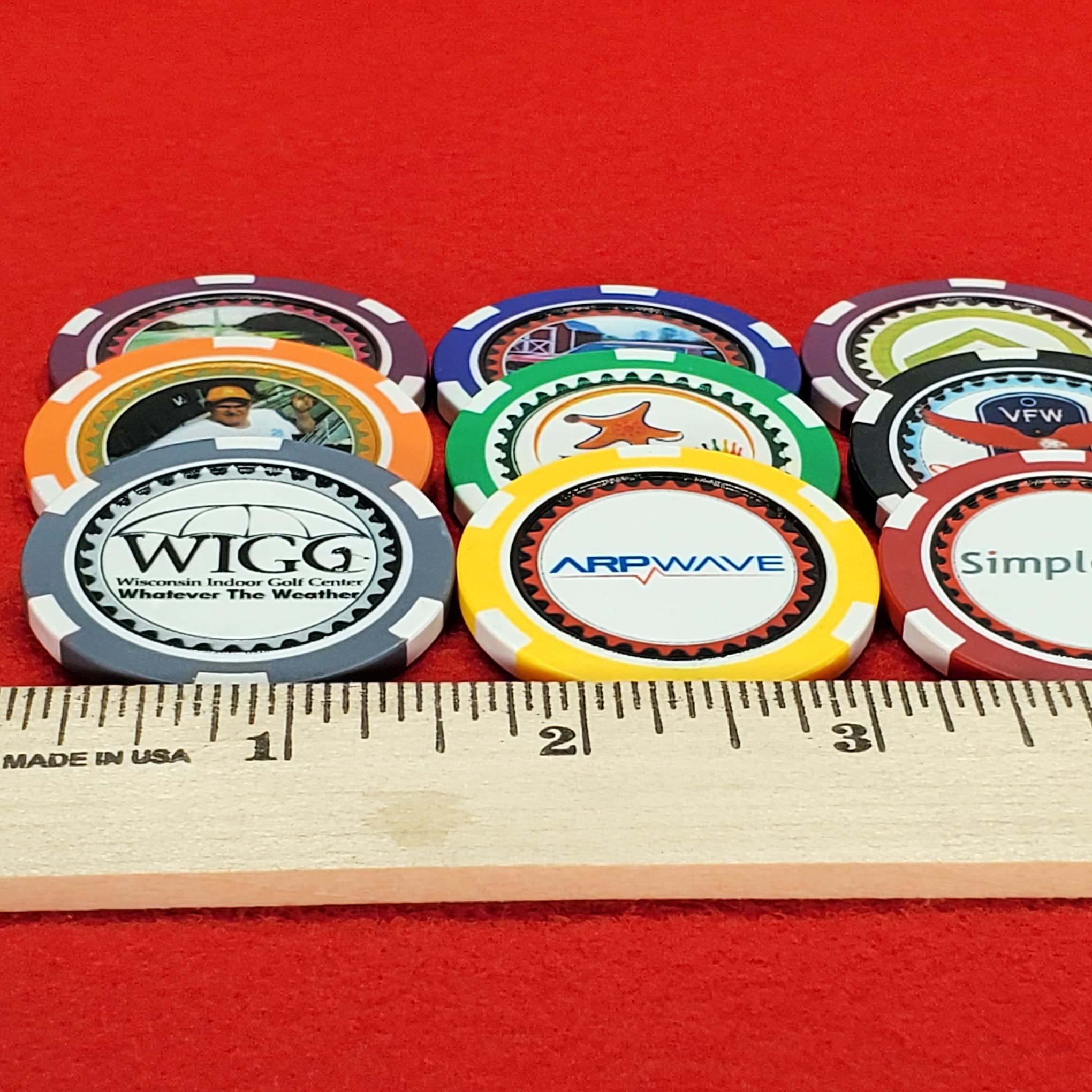 Drink Tickets Custom Tokens Custom Plastic Poker Chips 200-1000 Pcs ...