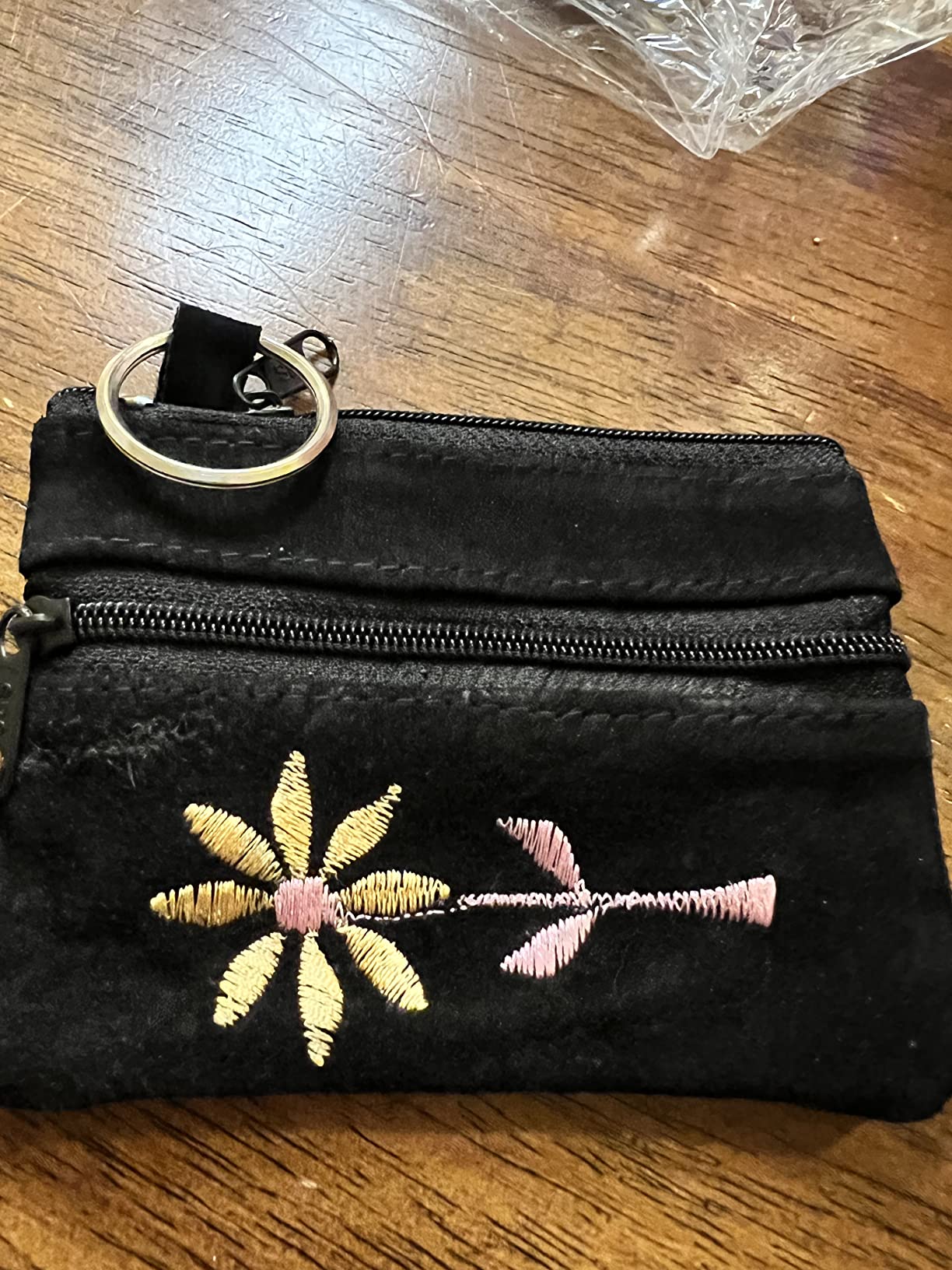 100% Suede Change Purses Black #810SUDE at Amazon Women’s Clothing ...