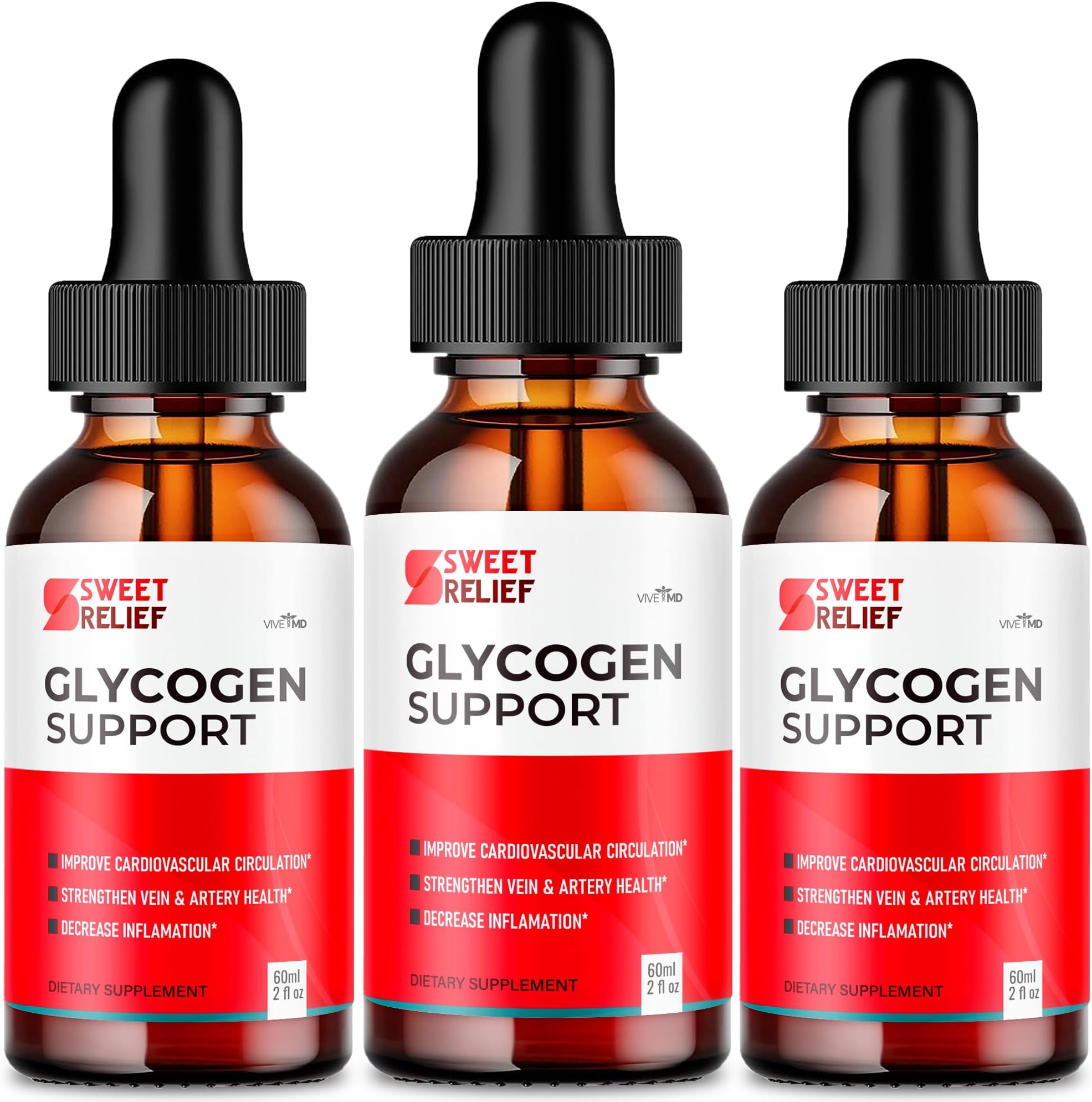 Amazon.com: Sweet Relief Glycogen Support Drops - Sweet Relief Blood Vessel Cleaner Supplement ...