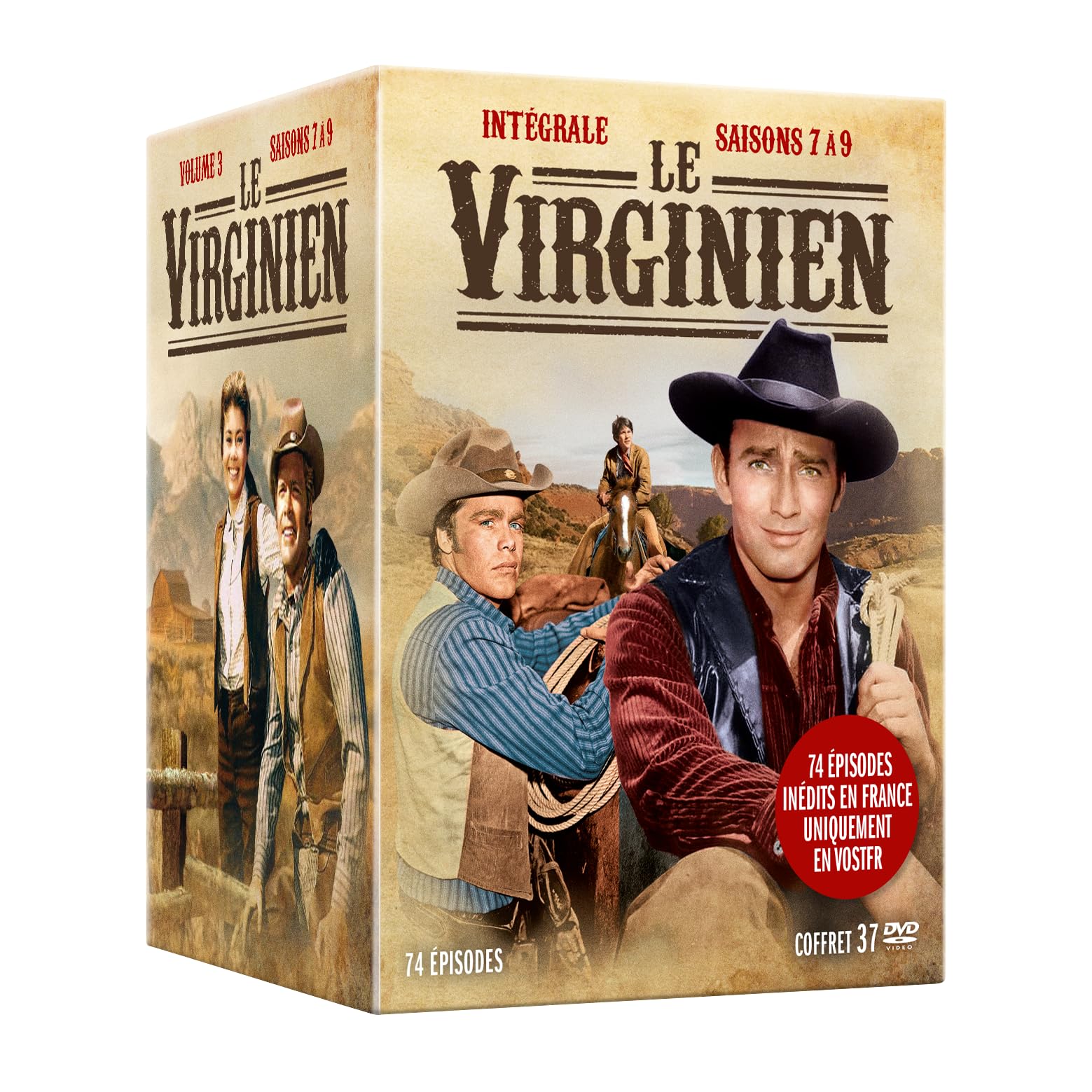 Le Virginien - L'intégrale volume 3 - Saisons 7 à 9 - Coffret 37 DVD ...