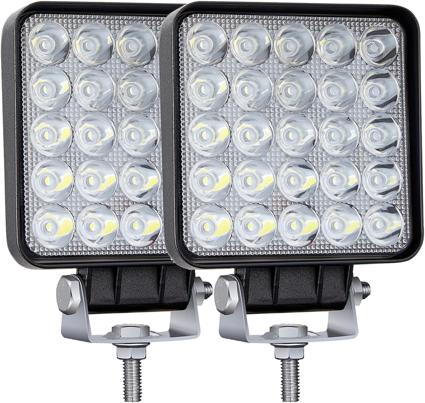 Amazon.com: Led Light Bar, Turboo 10PCS 4inch 48W Led Work Light Square ...