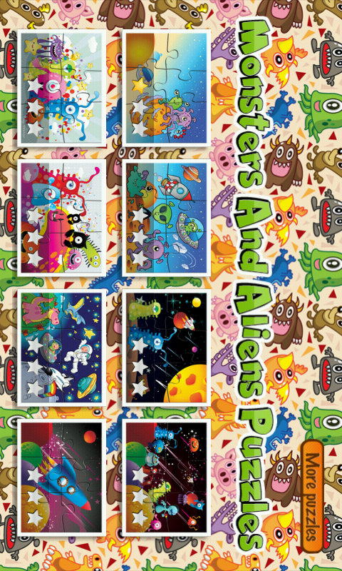 Monsters And Aliens Puzzles - App on Amazon Appstore