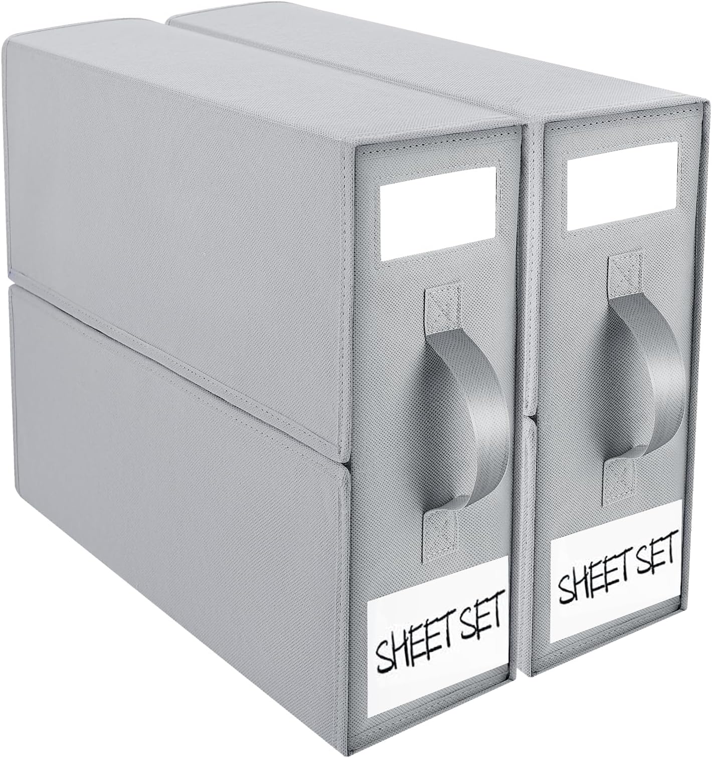 Amazon.com: HSFTEC Foldable Bedding Organizer, Fabric Storage Bins for ...