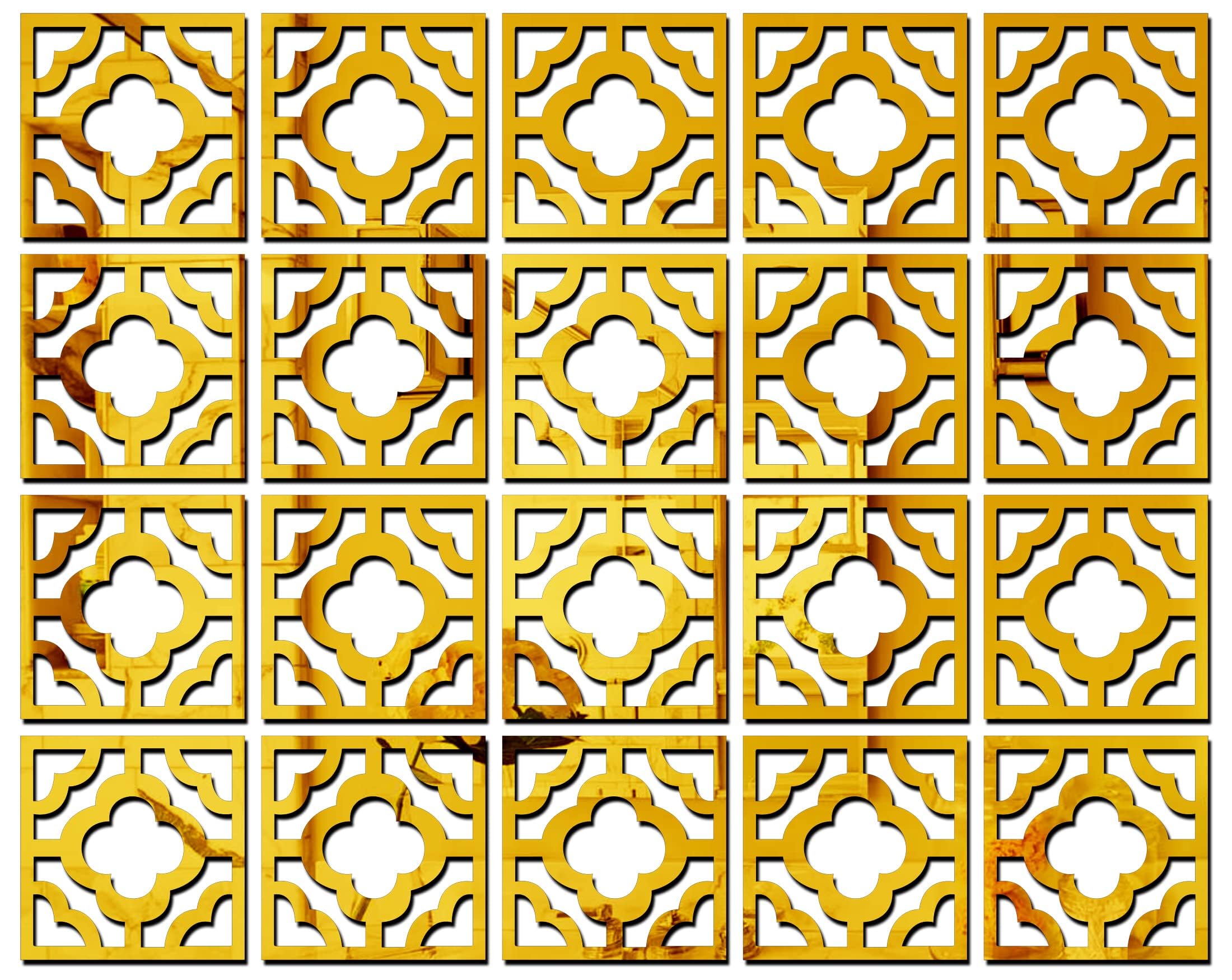 Buy Wall1ders Wall Border, Mirror Stickers for Wall, Wall Mirror Self ...