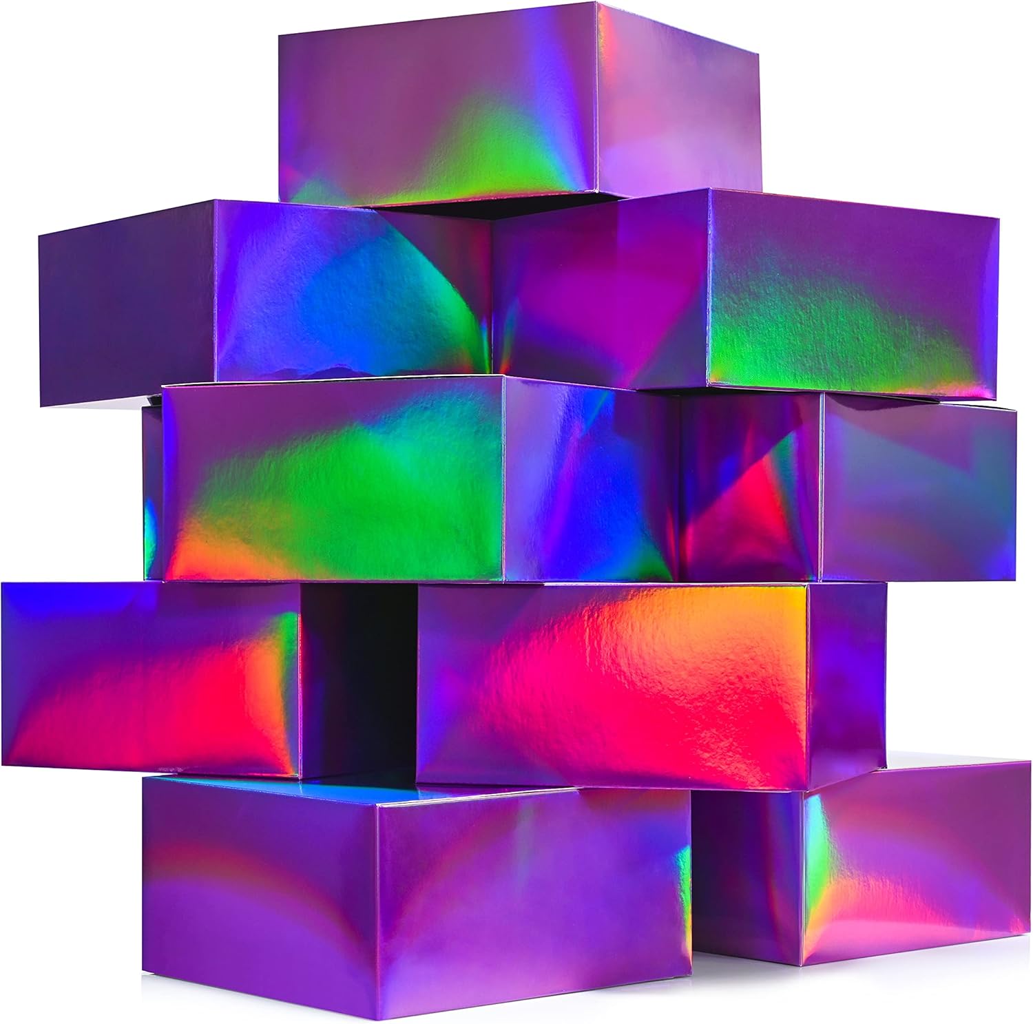 Buy SHARBDA Rainbow Gift Boxes Gift Boxes With Lids For Present 12 Pcs buy-sharbda-rainbow-gift-boxes-gift-boxes-with-lids-for-present-12-pcs