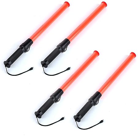 E-riding 21 inch Signal Traffic Safety Baton 4 Pieces Led Light ...