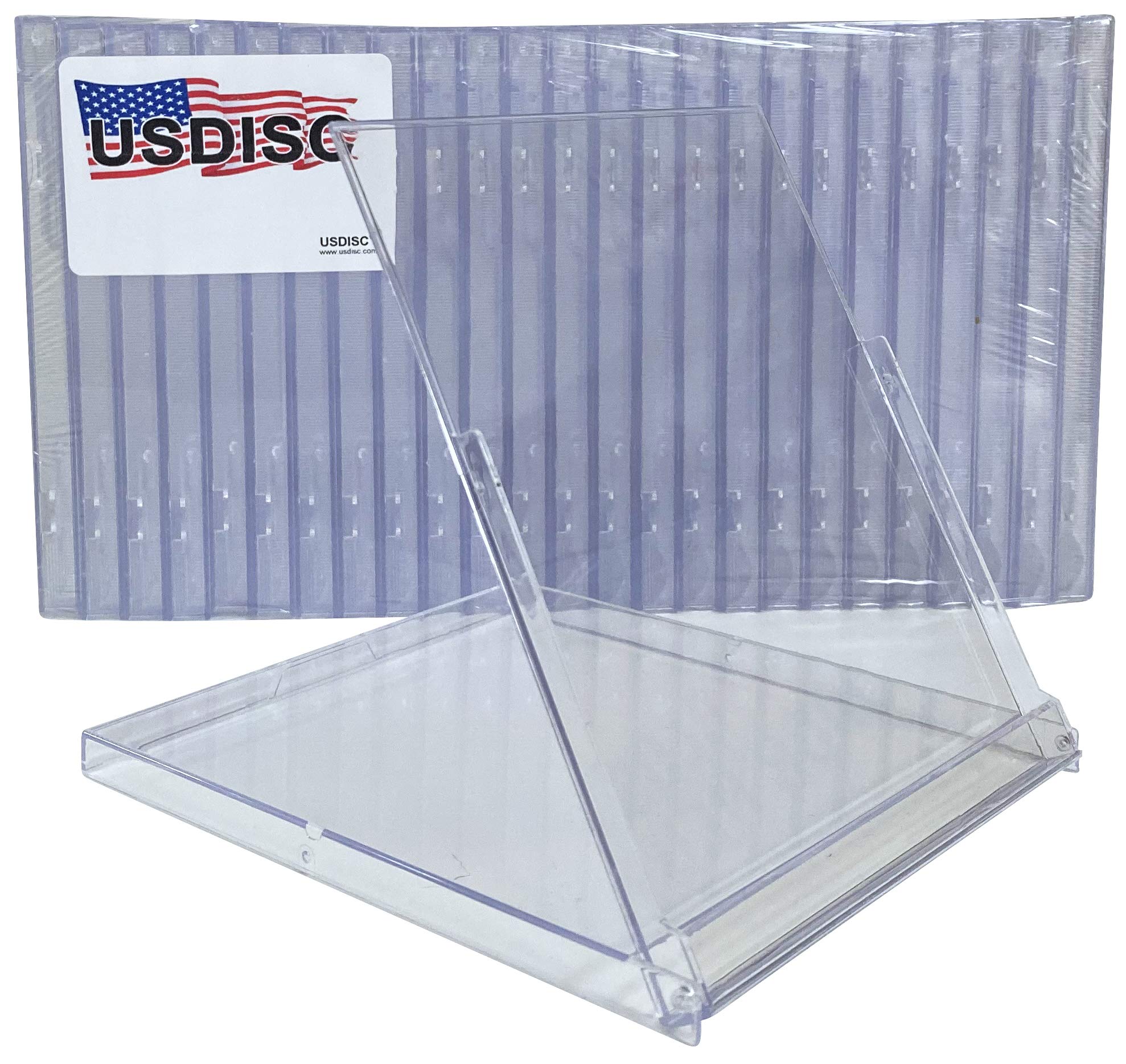 Amazon.com : USDISC Calendar Display Case Standard 10.4mm, Clear, Pack ...