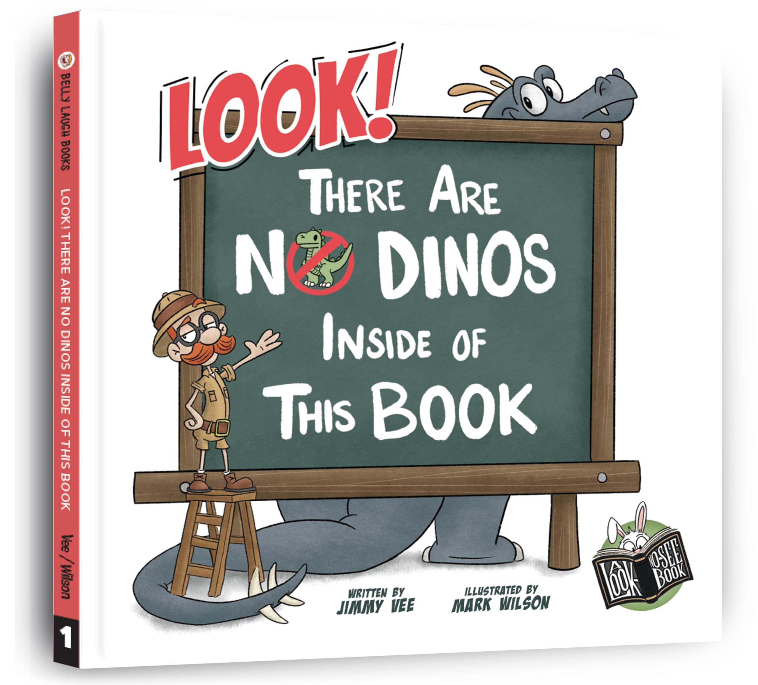 Book review of Look! There Are No Dinos Inside Of This Book - Readers ...