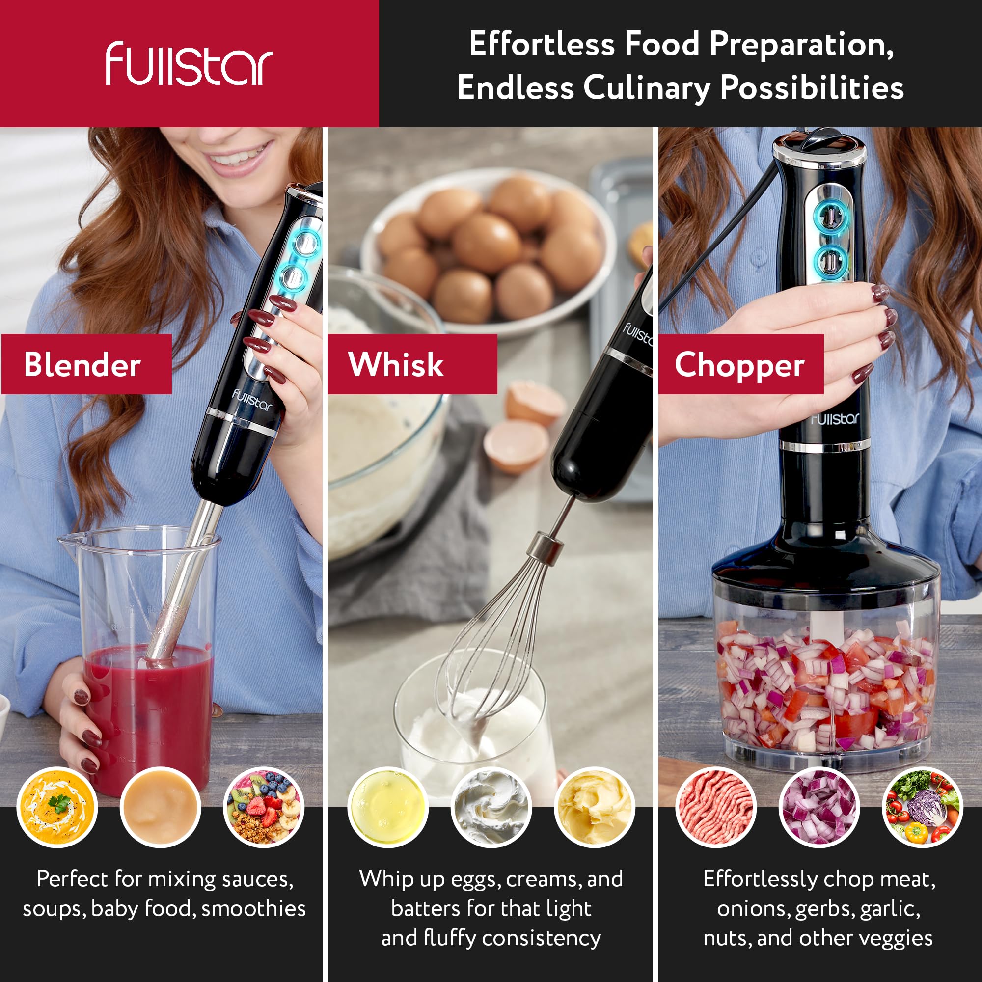 Snapklik.com : Immersion Blender - Hand Blender - Immersion Blender ...